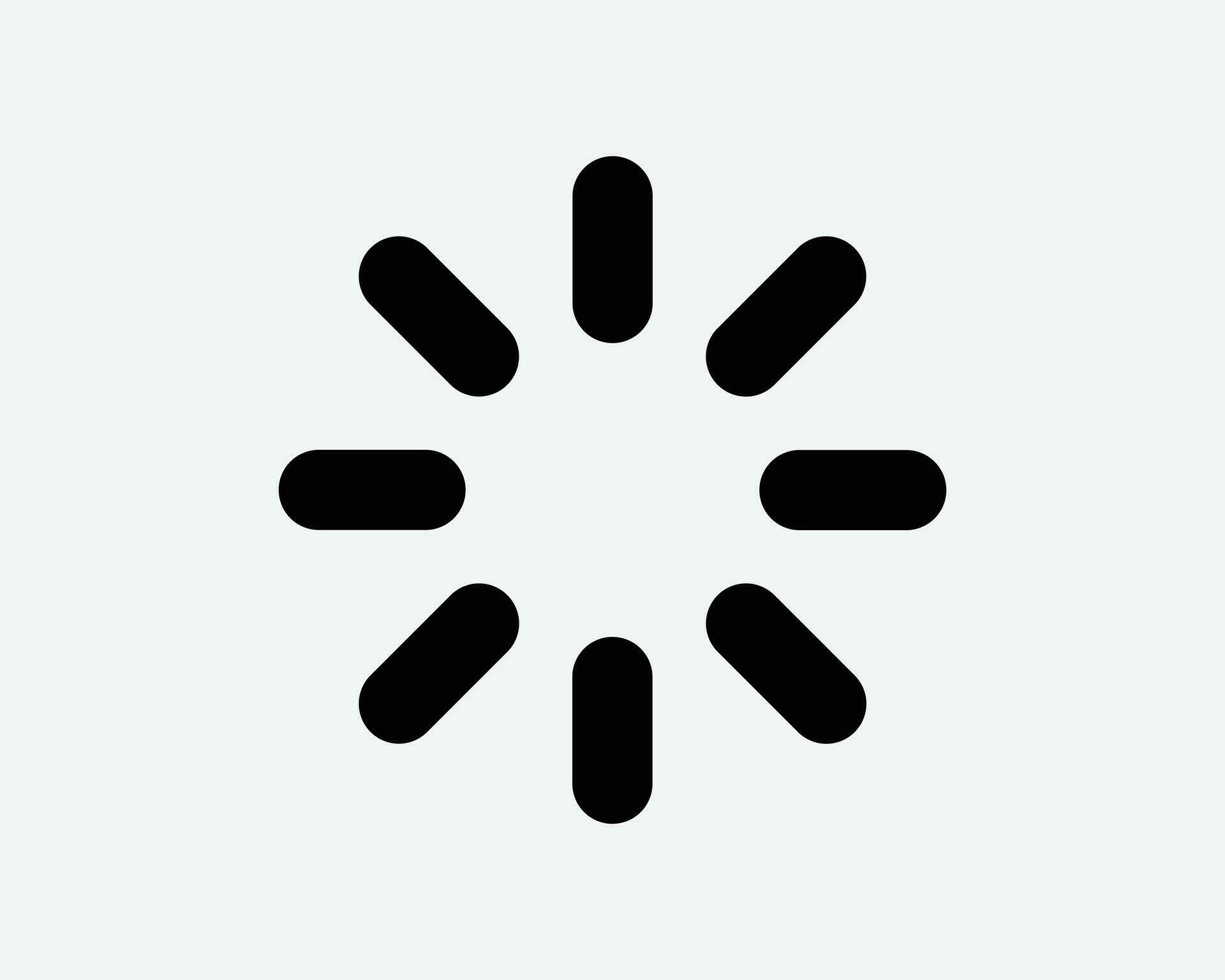 Brightness Icon. Sun Ray Light Sunshine Circle Shine Radiance Radiant ...