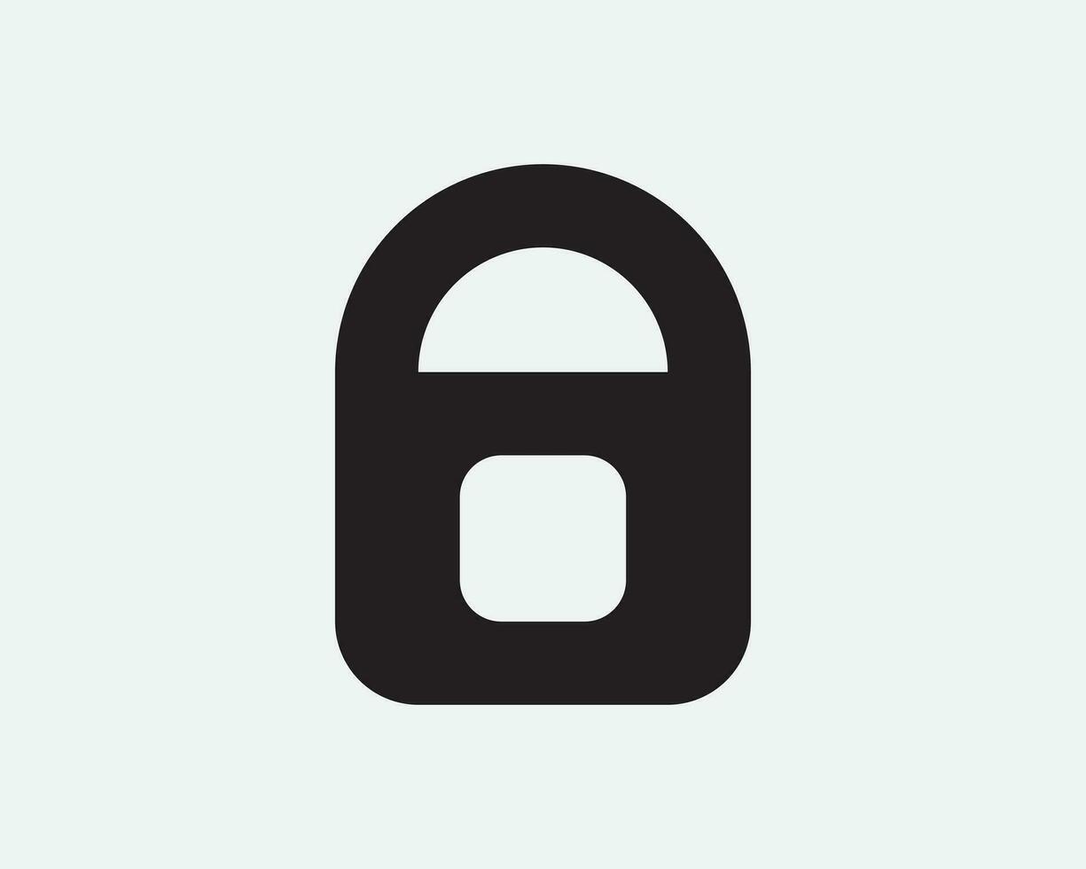 Lock Icon. Security Password Top Secret Safety Secure Protection Symbol ...