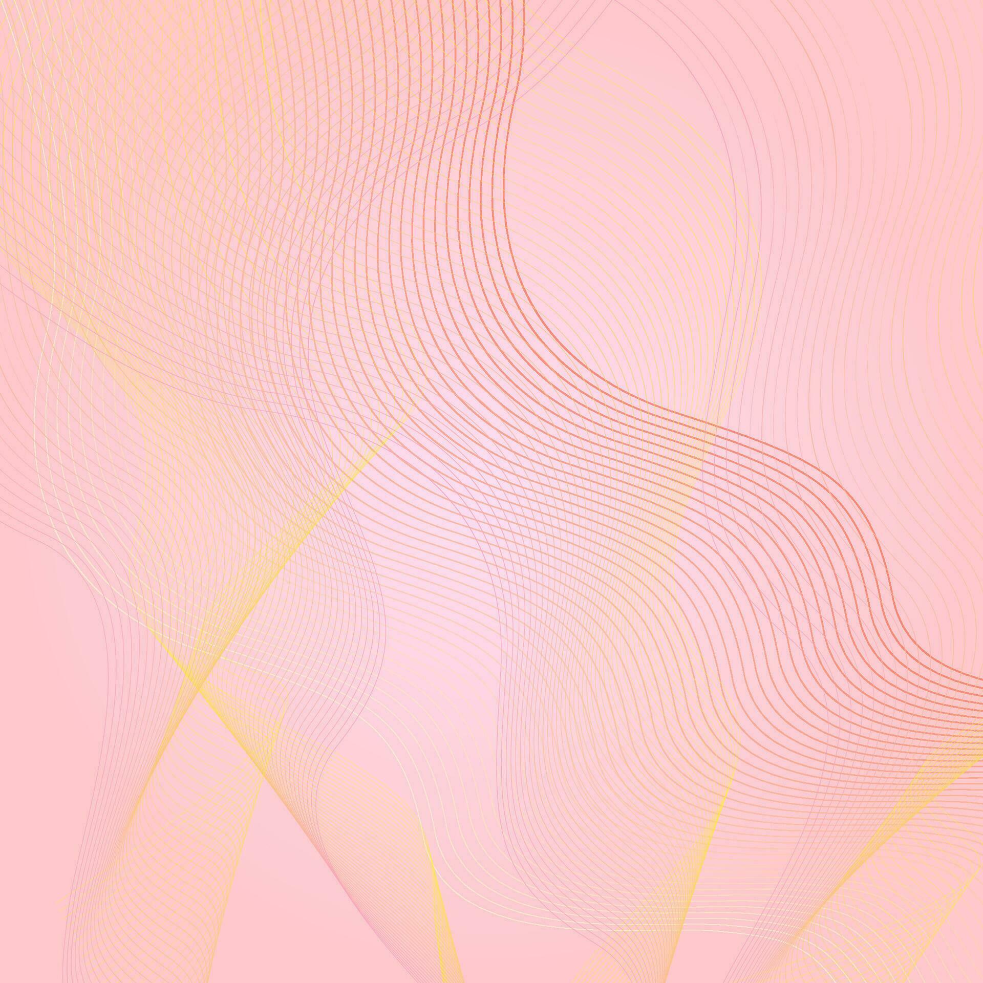 Abstract background with wavy lines in pink colors. Vector illustration ...