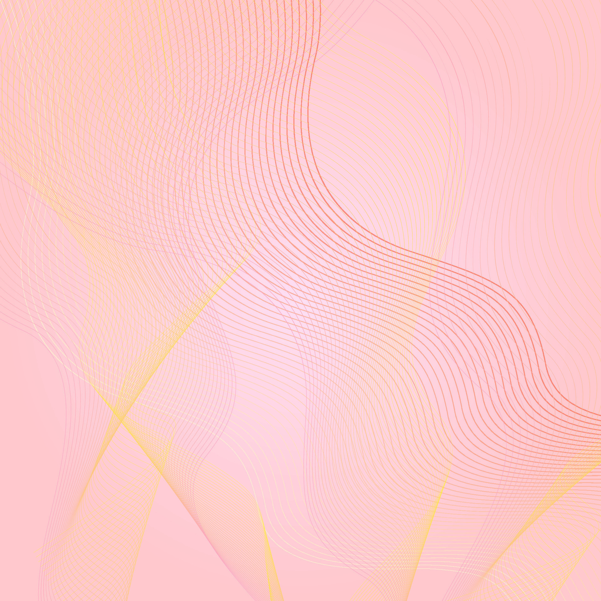 Abstract background with wavy lines in pink colors. Vector illustration ...