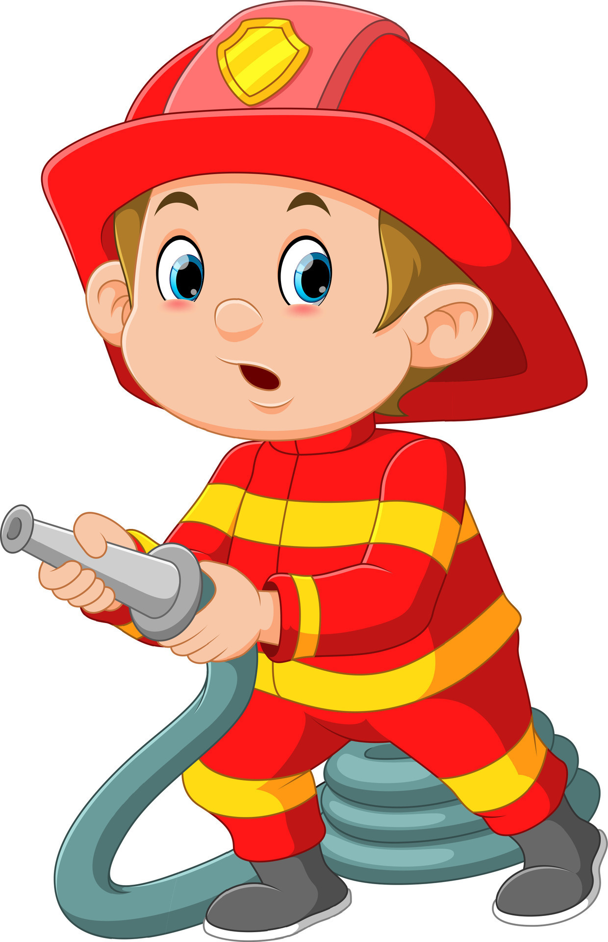 Cartoon Fireman