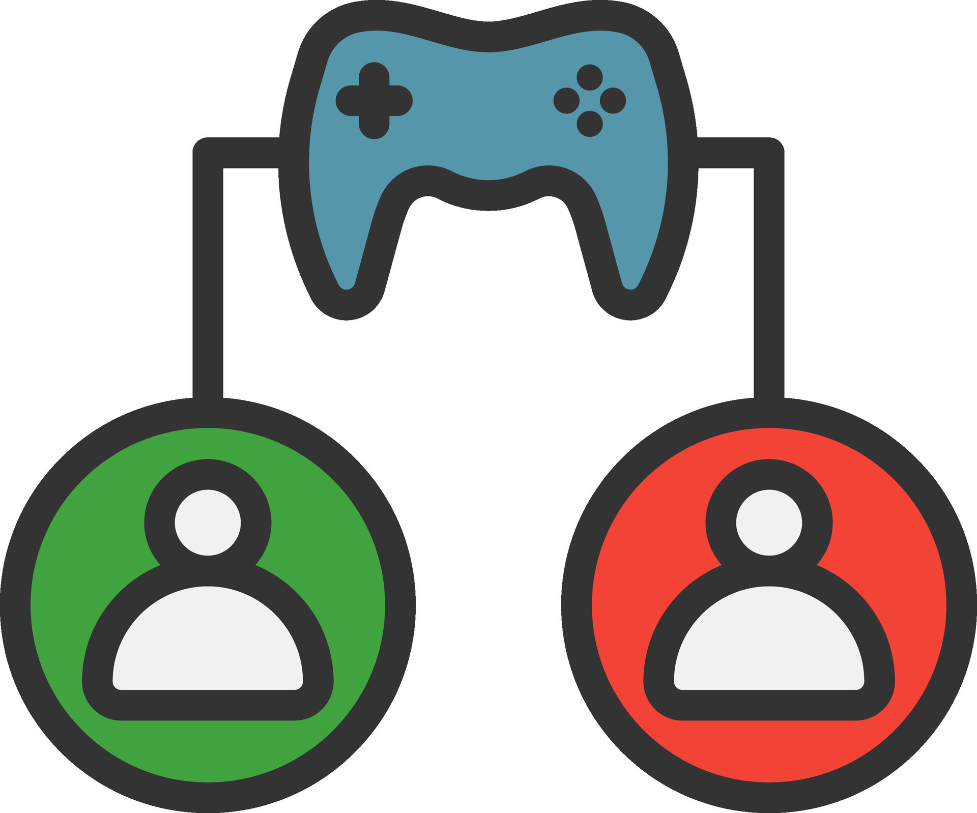 Pvp icon vector image. Suitable for mobile apps, web apps and print ...