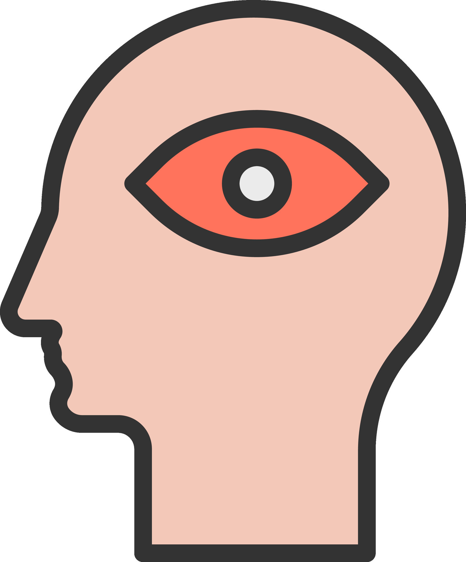 Visualization icon vector image. Suitable for mobile apps, web apps and ...