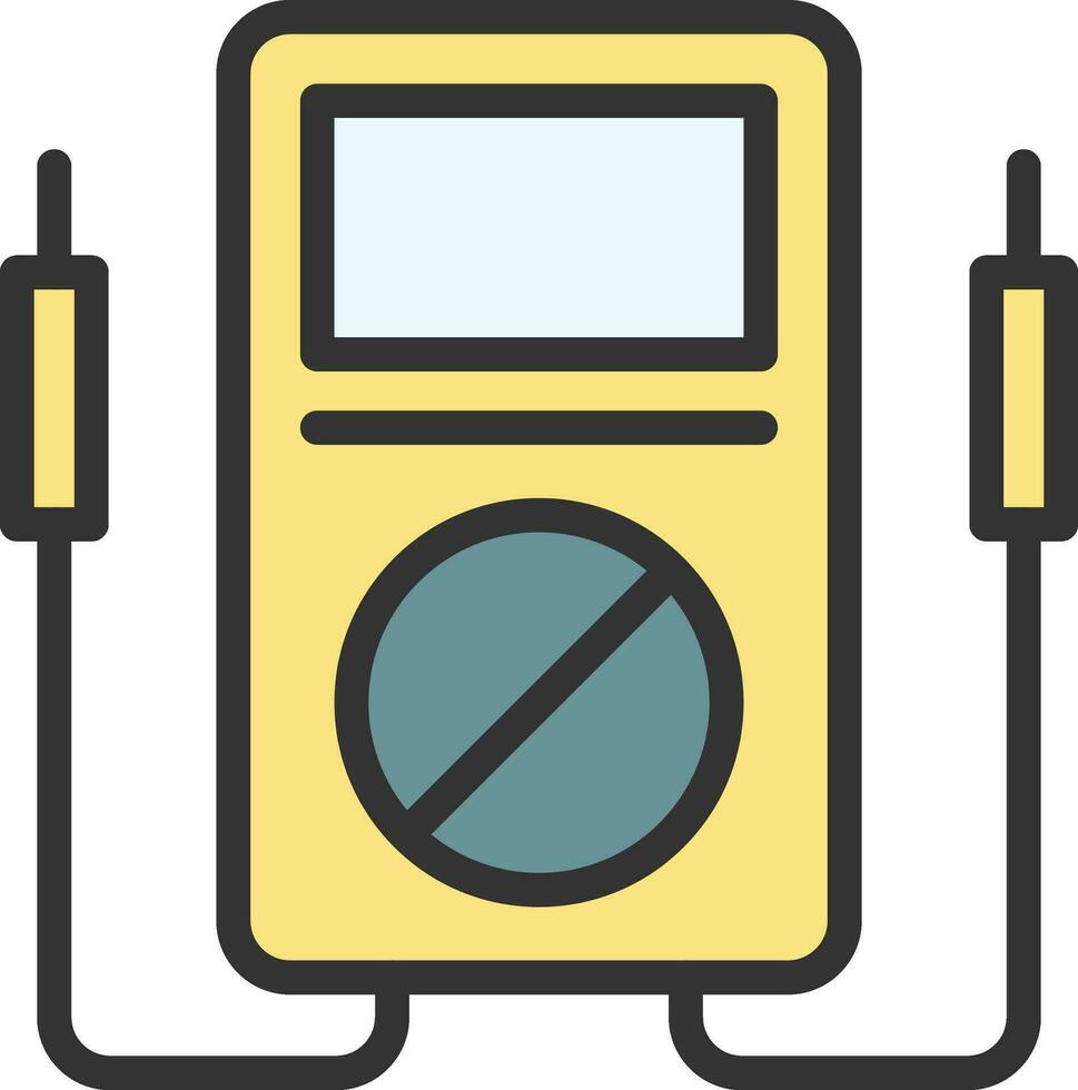 Voltmeter icon vector image. Suitable for mobile apps, web apps and print media. 26317791 Vector ...