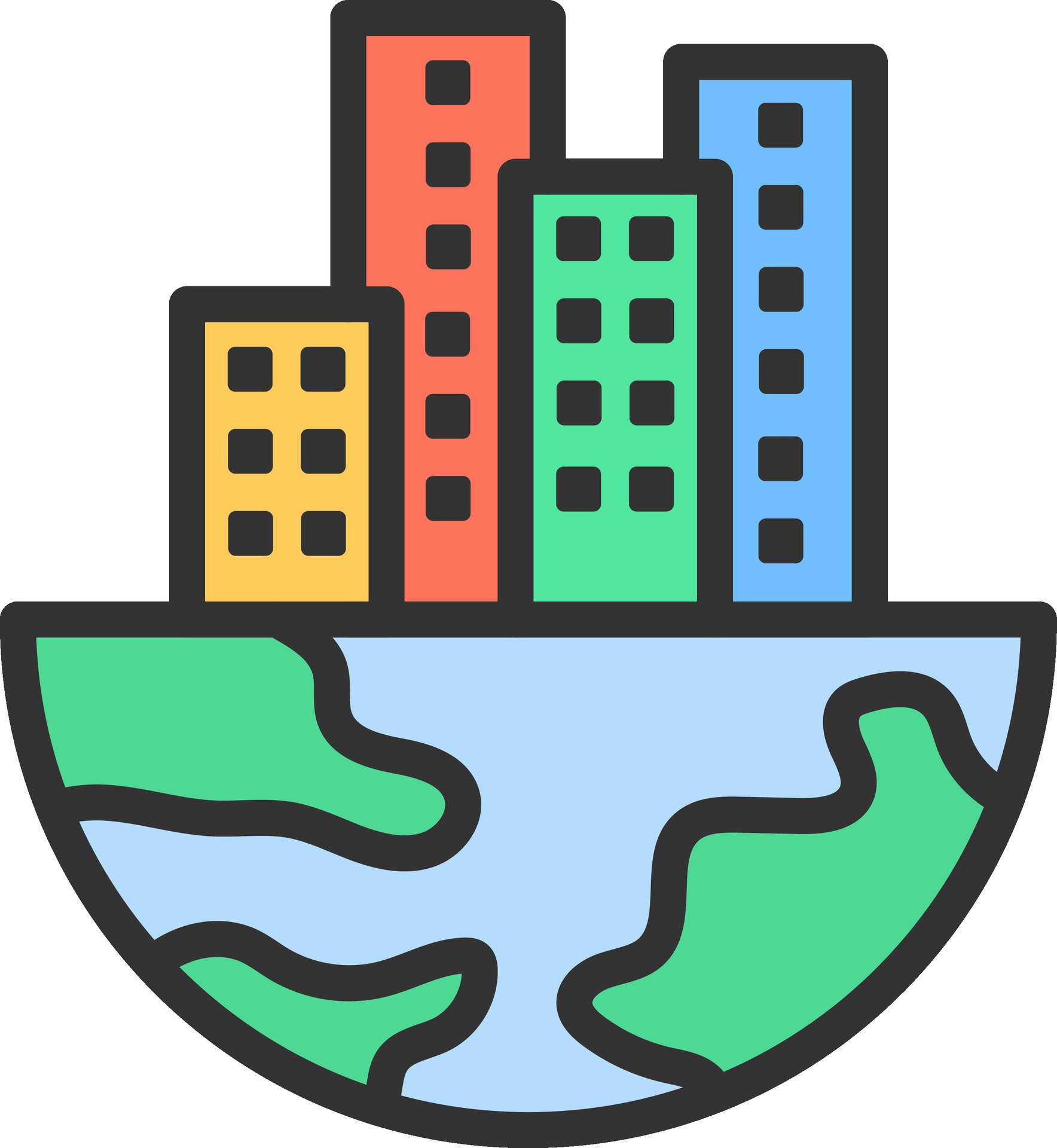 Environment icon vector image. Suitable for mobile apps, web apps and ...