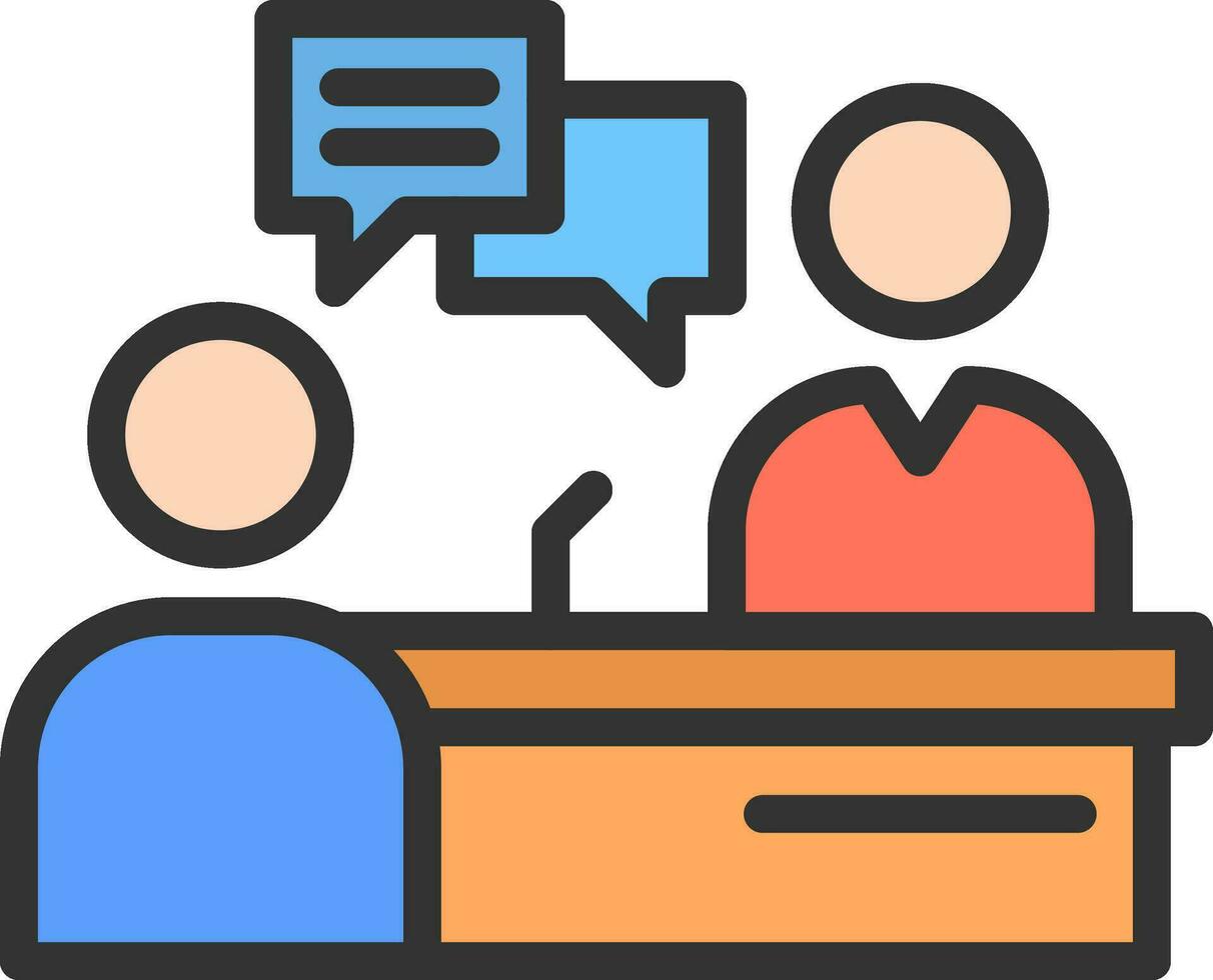 Interview icon vector image. Suitable for mobile apps, web apps and print media. 26317927 Vector ...