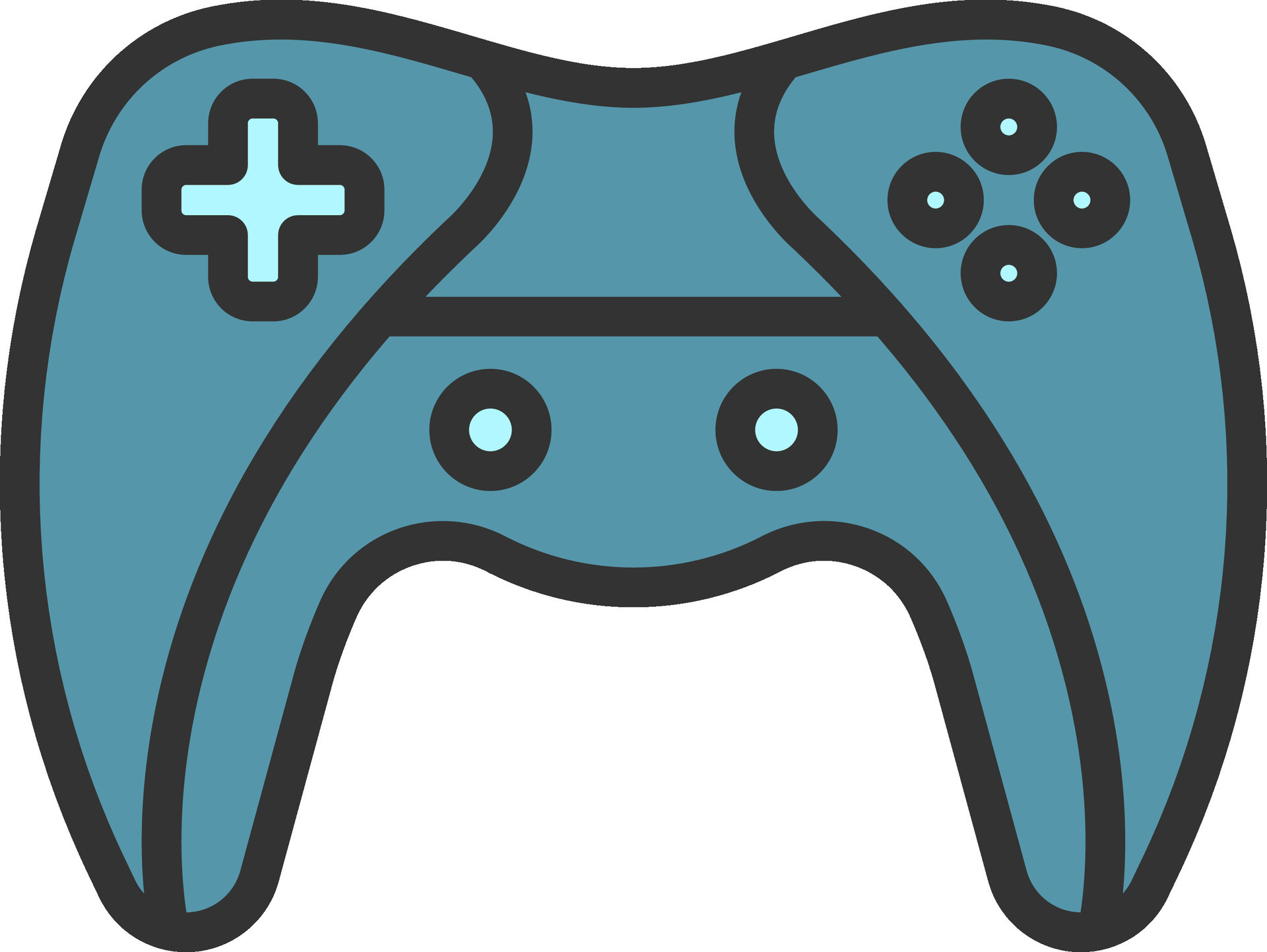 Gamepad Icon Vector Image Suitable For Mobile Apps Web Apps And Print Media 26317935 Vector