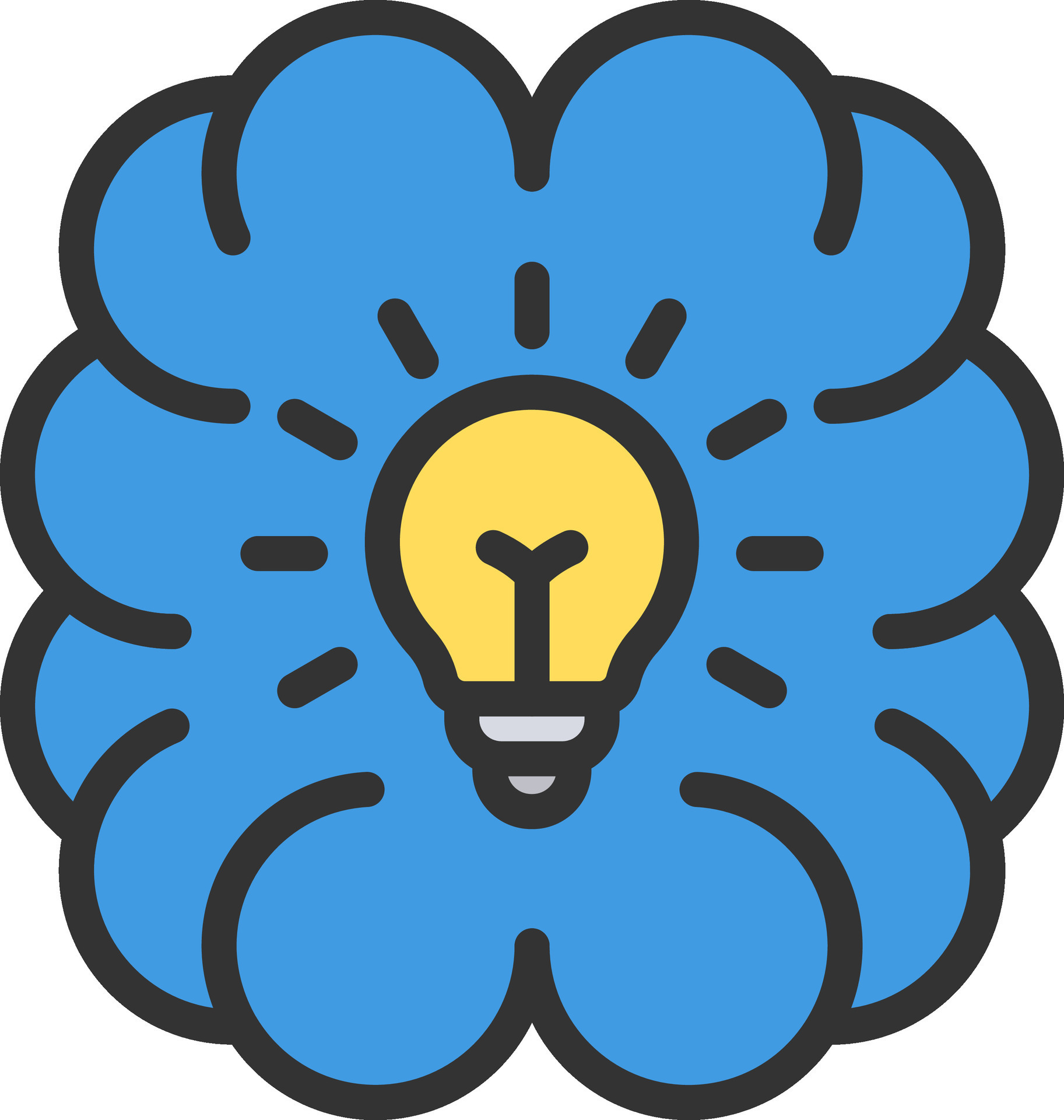Brainstorming icon vector image. Suitable for mobile apps, web apps and print media. 26318198 ...