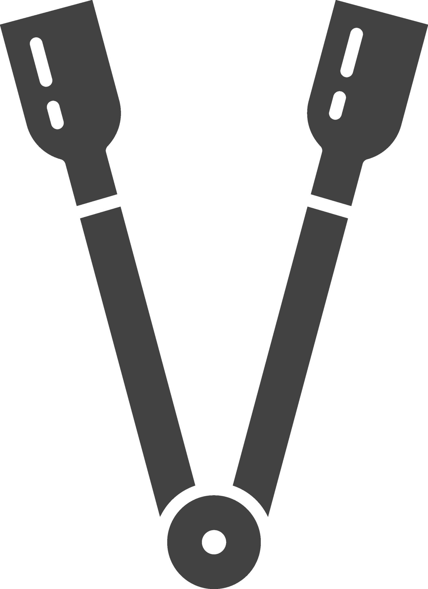 Tongs icon vector image. Suitable for mobile apps, web apps and print ...