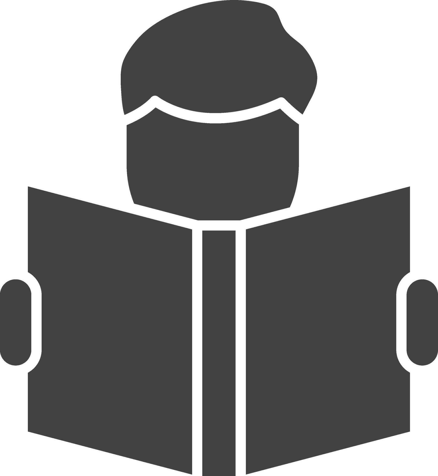 Reading icon vector image. Suitable for mobile apps, web apps and print ...