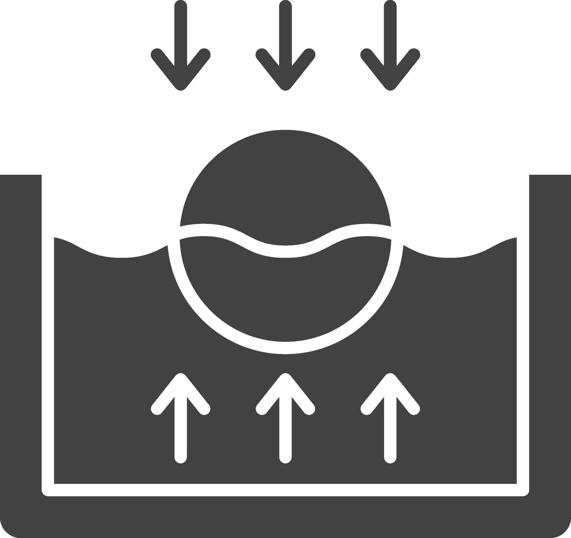 Float icon vector image. Suitable for mobile apps, web apps and print ...