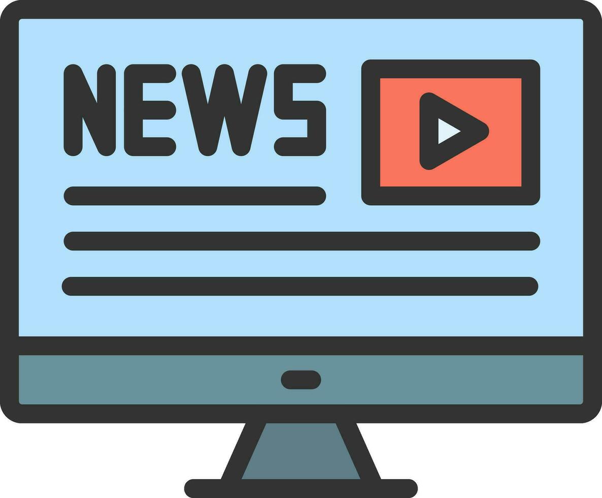 News Report icon vector image. Suitable for mobile apps, web apps and print media. 26318938 ...