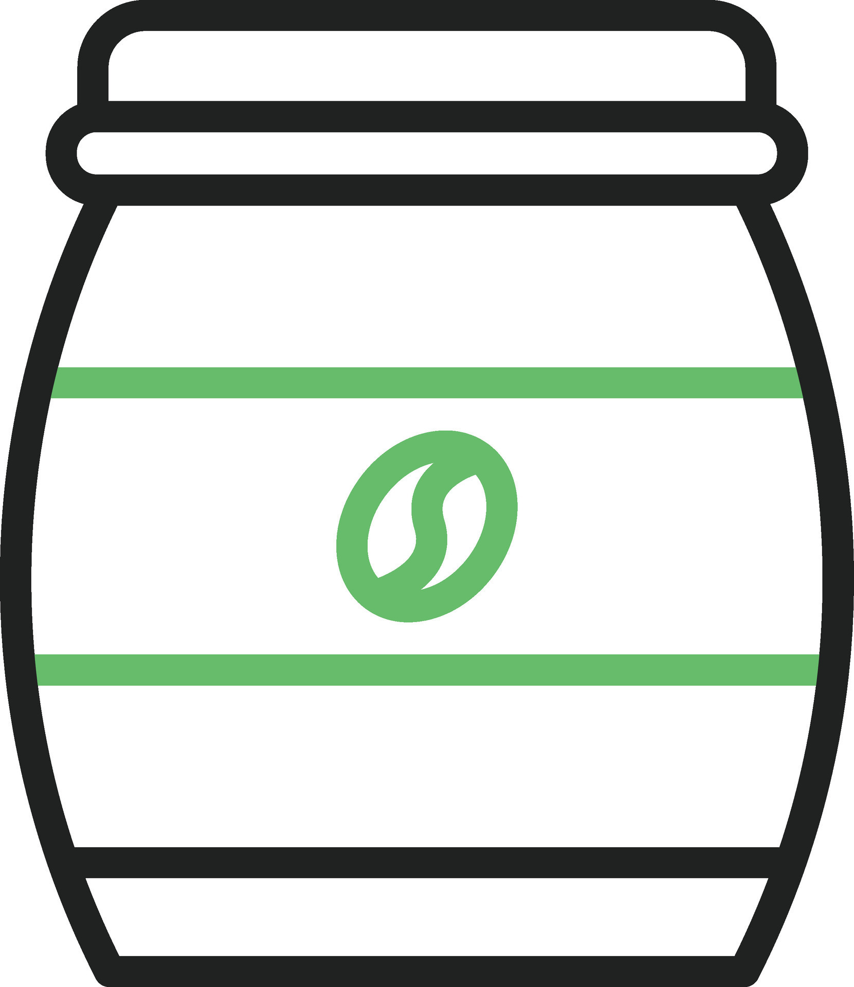 Coffee icon vector image. Suitable for mobile apps, web apps and print ...