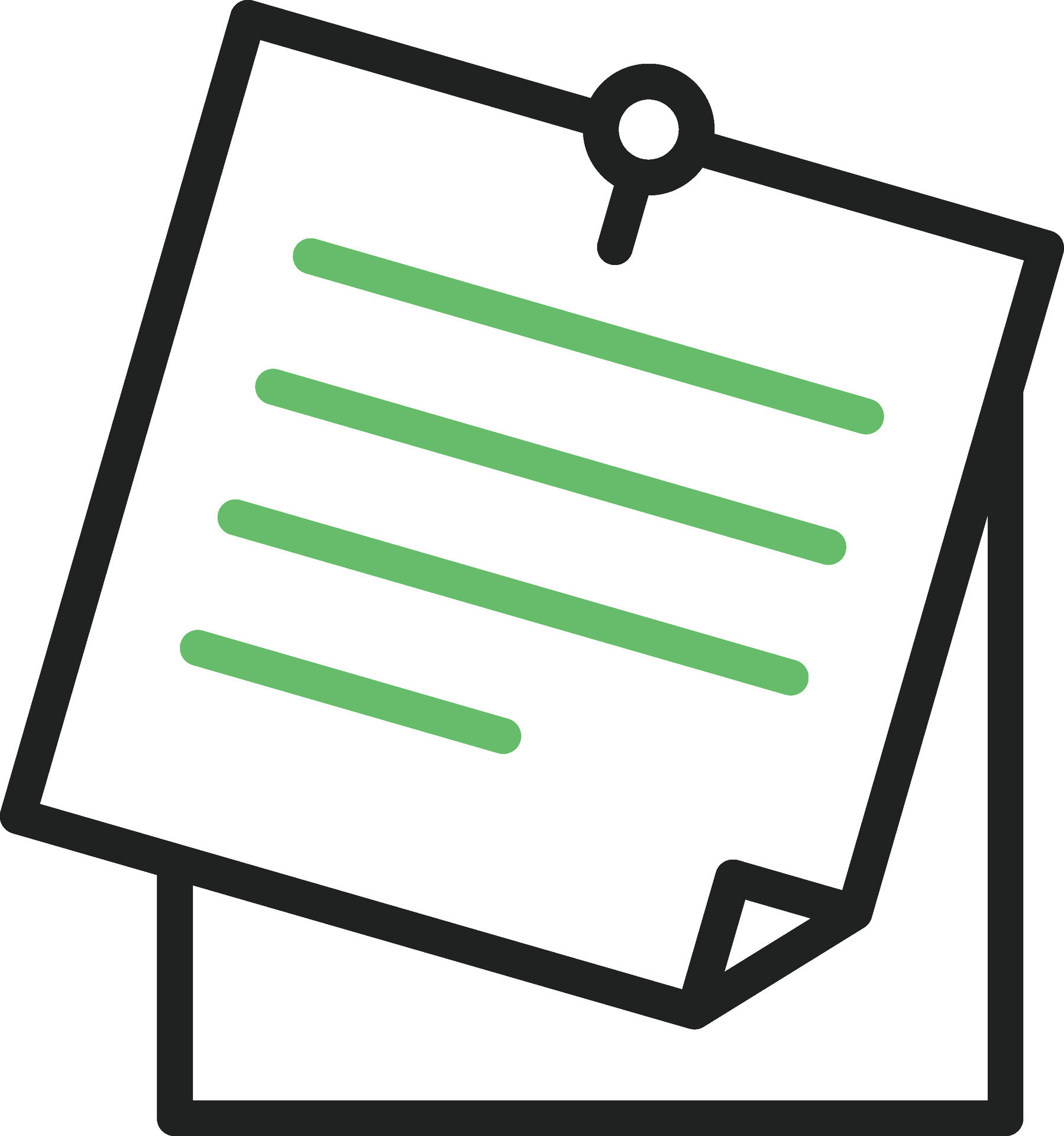 Sticky Note icon vector image. Suitable for mobile apps, web apps and ...