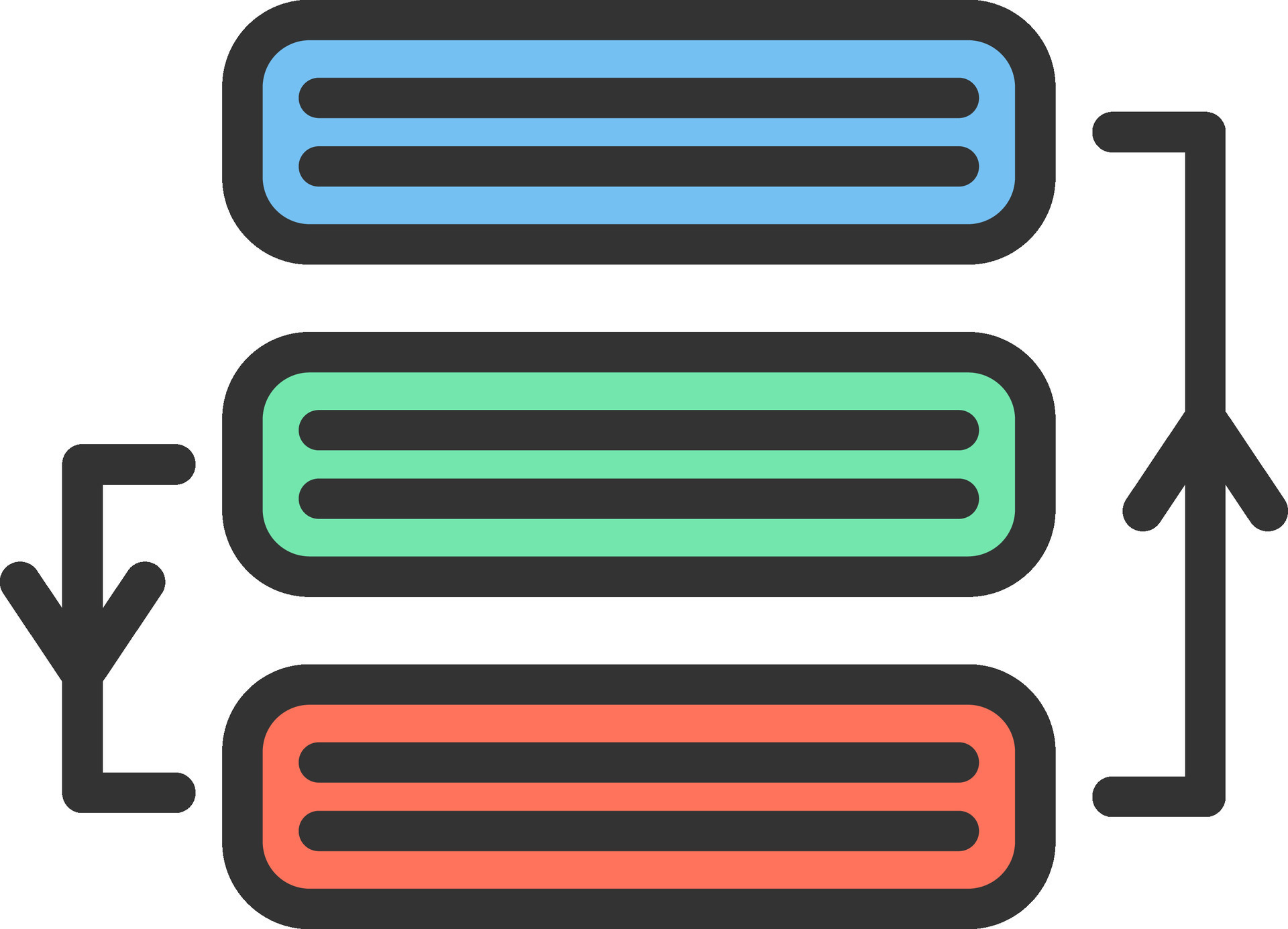 Prioritize icon vector image. Suitable for mobile apps, web apps and print media. 26319795 ...