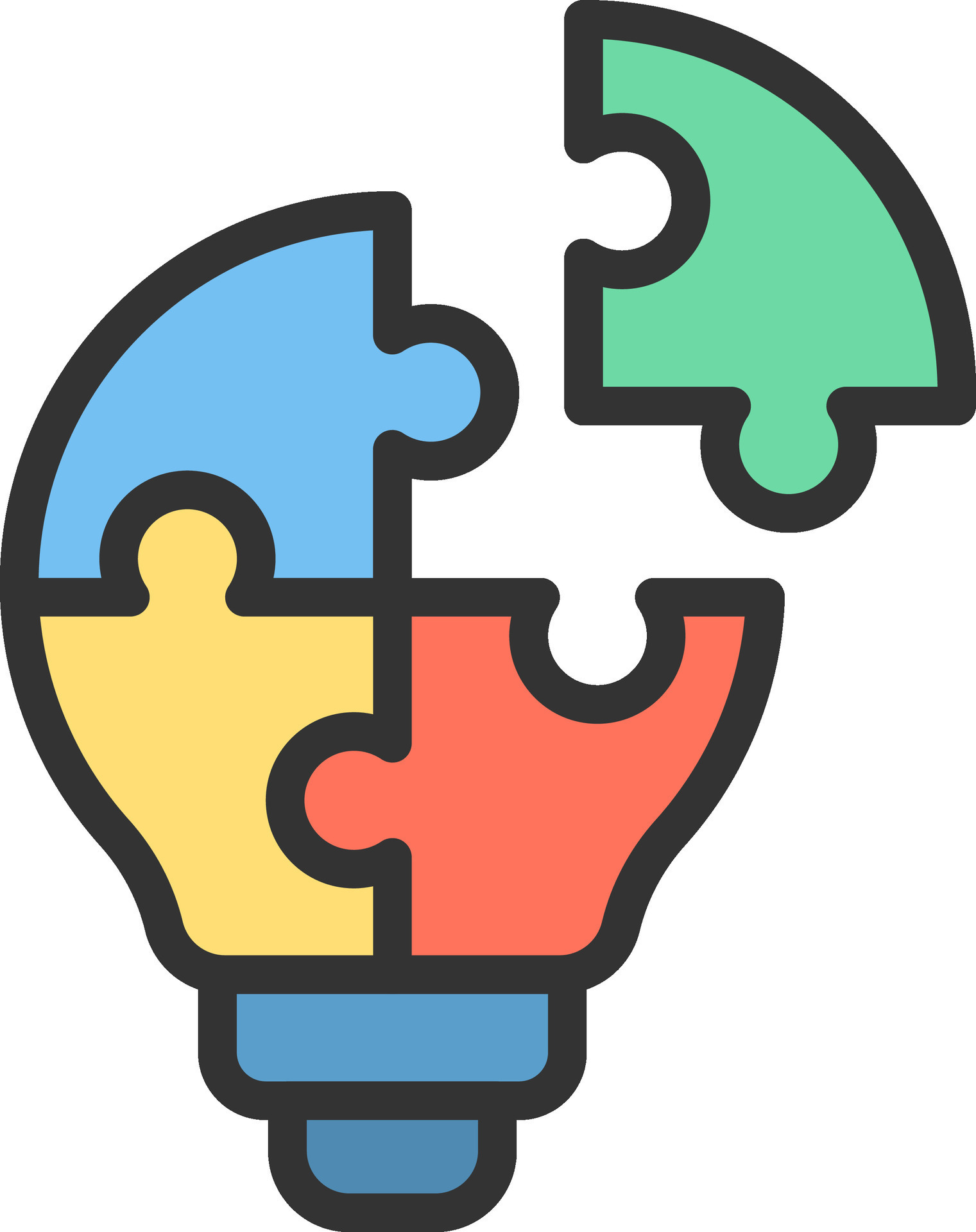 Problem Solving Icon Vector Image Suitable For Mobile Apps Web Apps