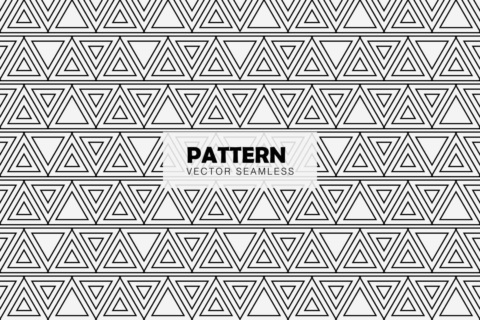 Triangle Subtle Lines Geometric Shape Seamless Vector Repeating Pattern