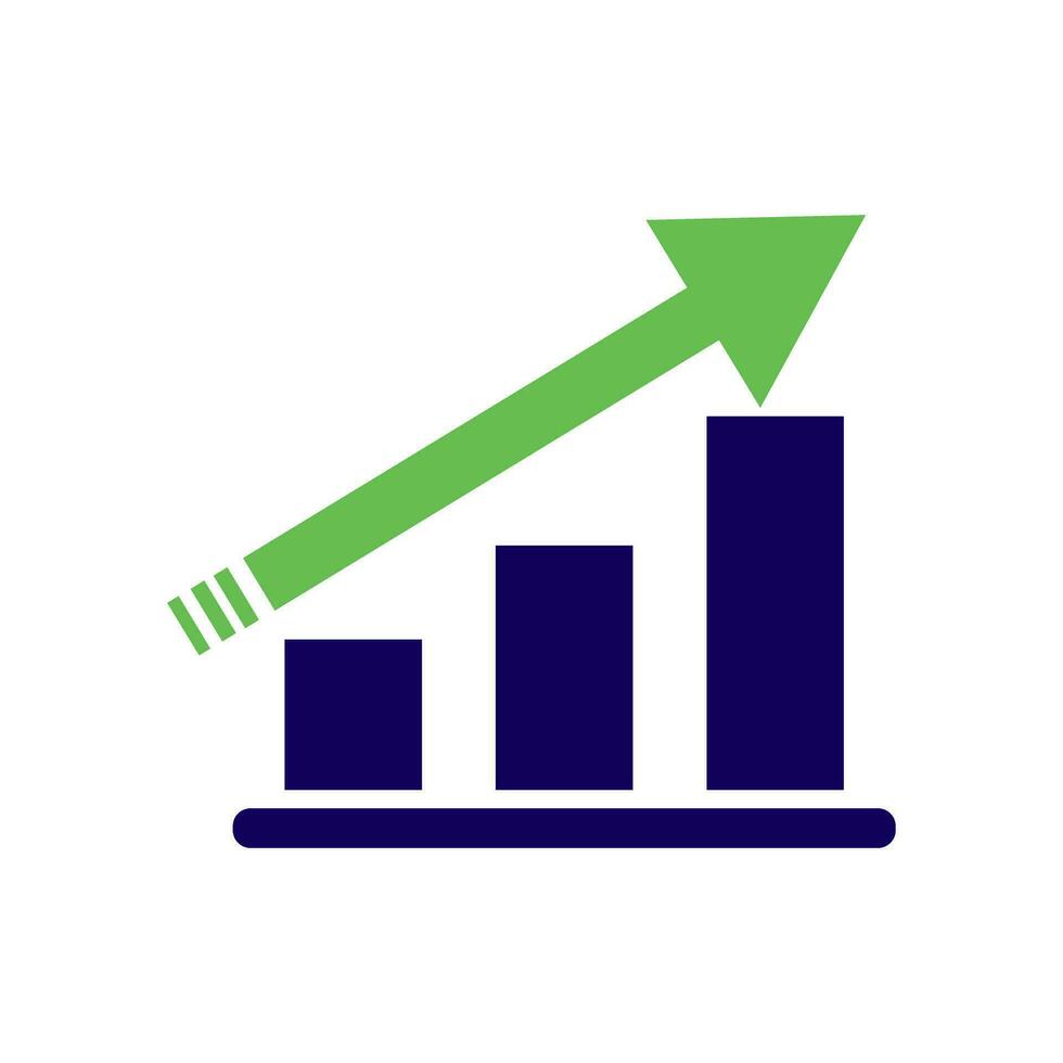 Modern bar chart icon. Uptrend. Vector. 26322797 Vector Art at Vecteezy Modern bar chart icon. Uptrend. Vector. 26322797 Vector Art at Vecteezy