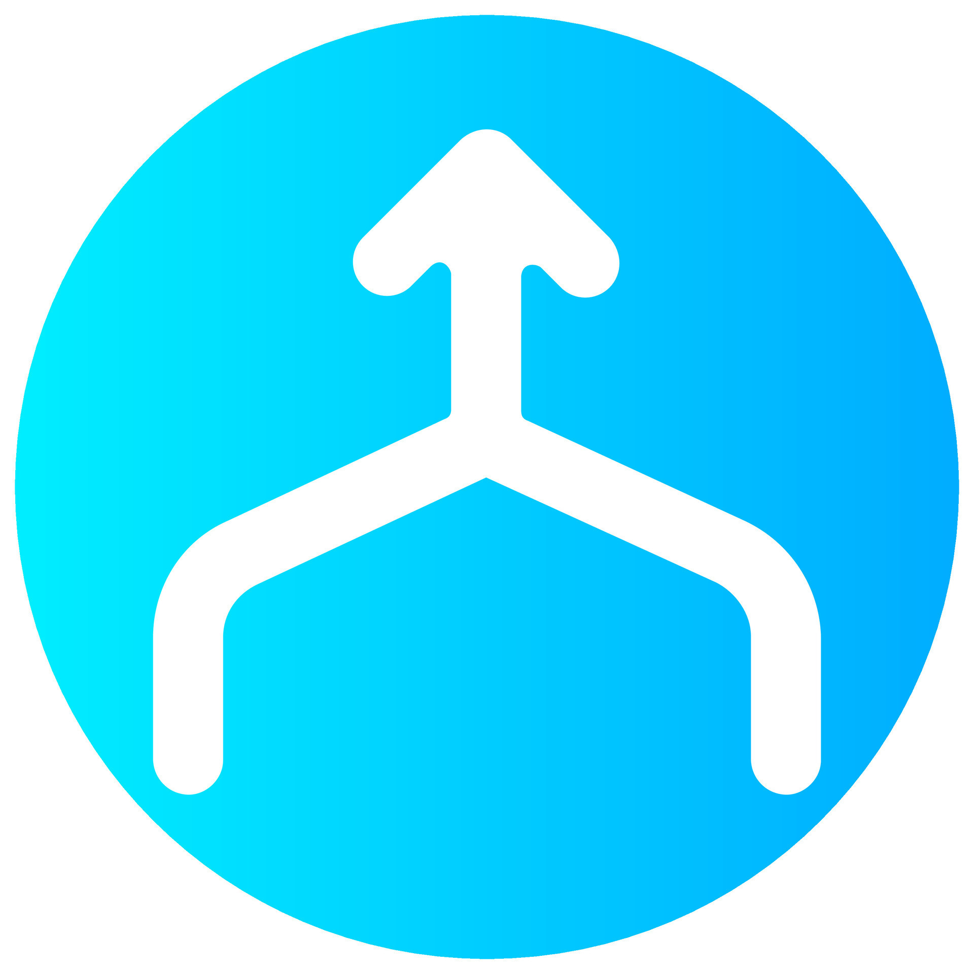 meeting arrow vector gradient round icon 26323063 Vector Art at Vecteezy