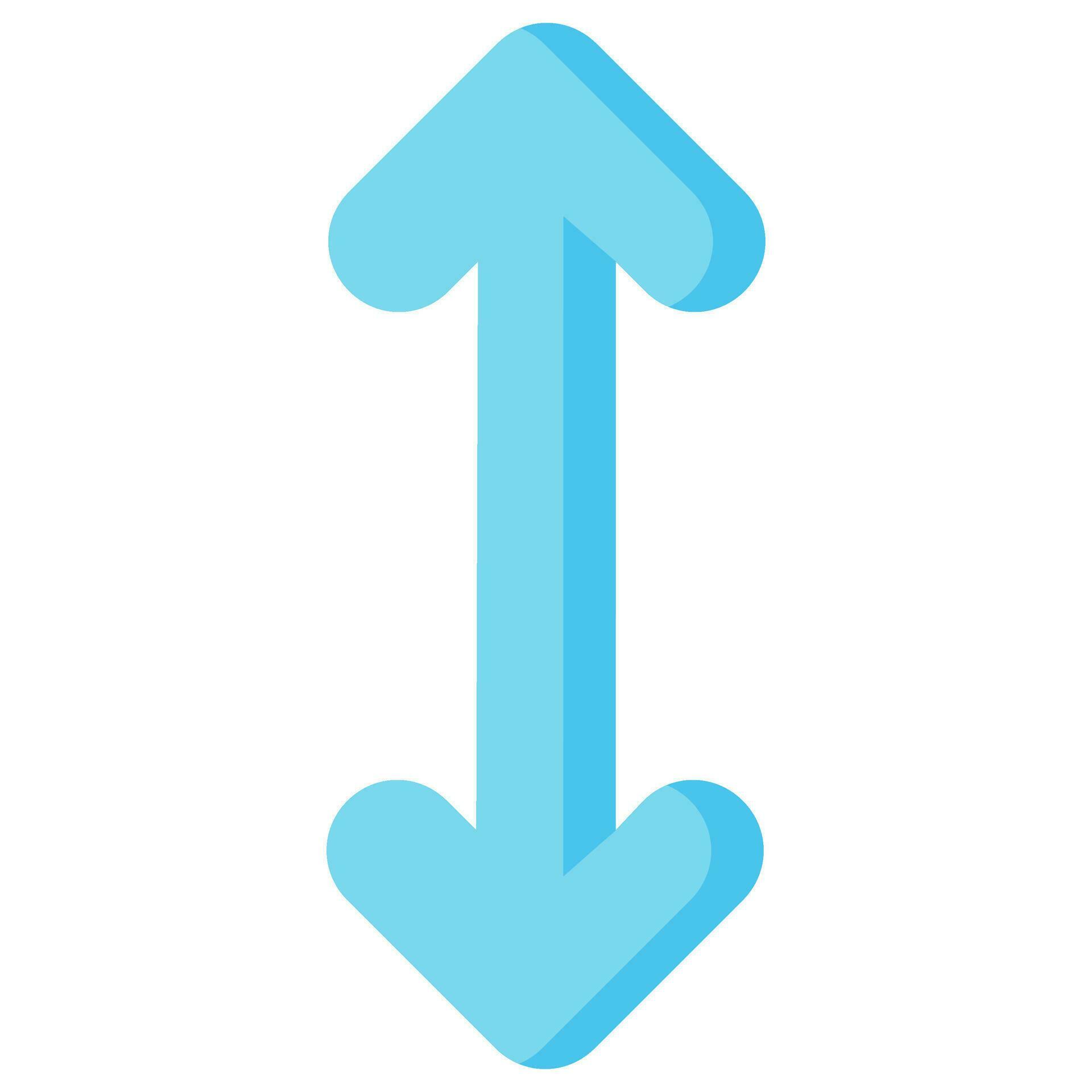 Vertical Size Arrow Vector Flat Icon 26323145 Vector Art At Vecteezy