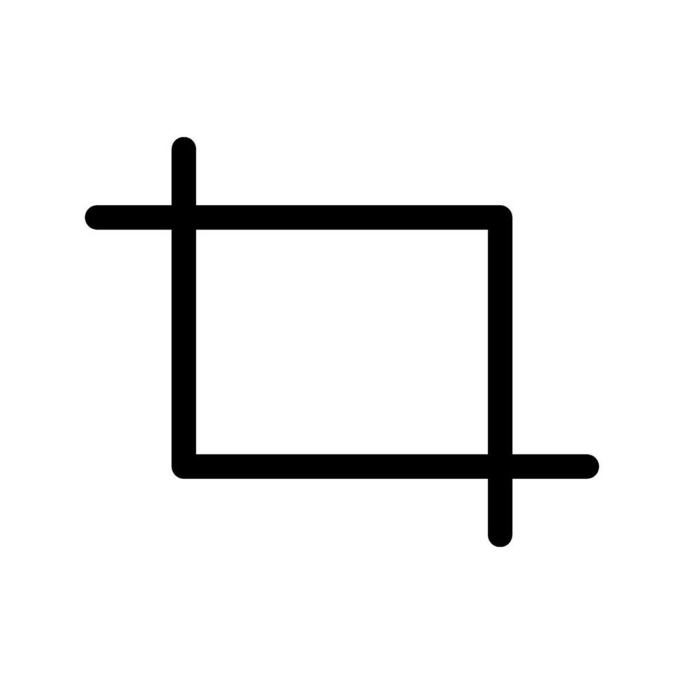 Crop Icon Vector Symbol Design Illustration 26323956 Vector Art at Vecteezy