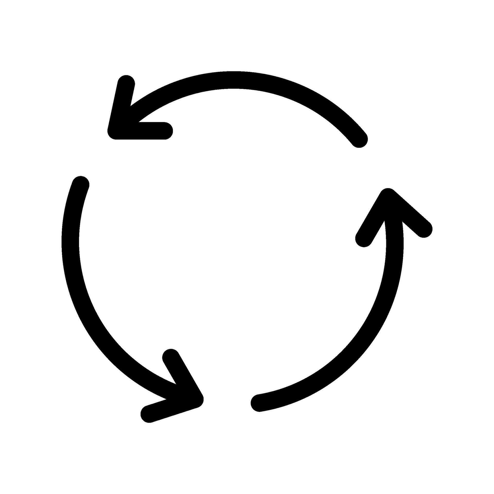 Synchronization Icon Vector Symbol Design Illustration 26324055 Vector