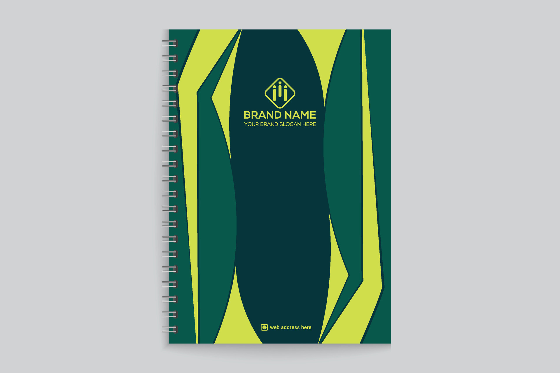 Corporate Green Color Notebook Cover Design 26324756 Vector Art At Vecteezy