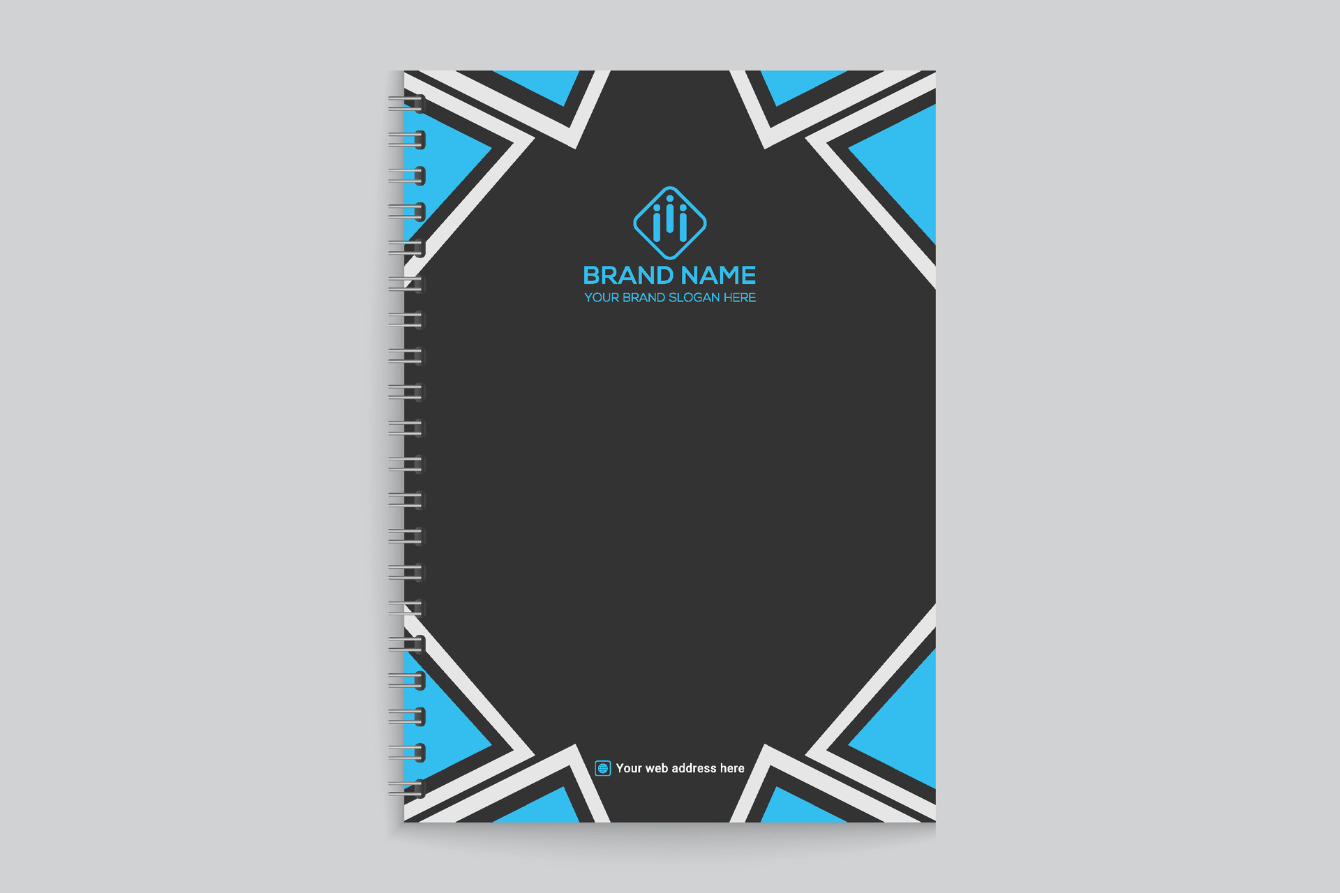 Simple notebook cover template 26325794 Vector Art at Vecteezy