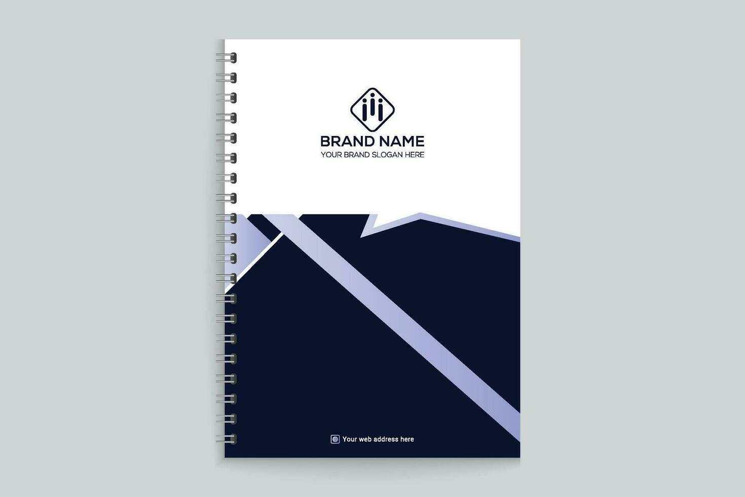 Professional notebook cover mockup 26325803 Vector Art at Vecteezy