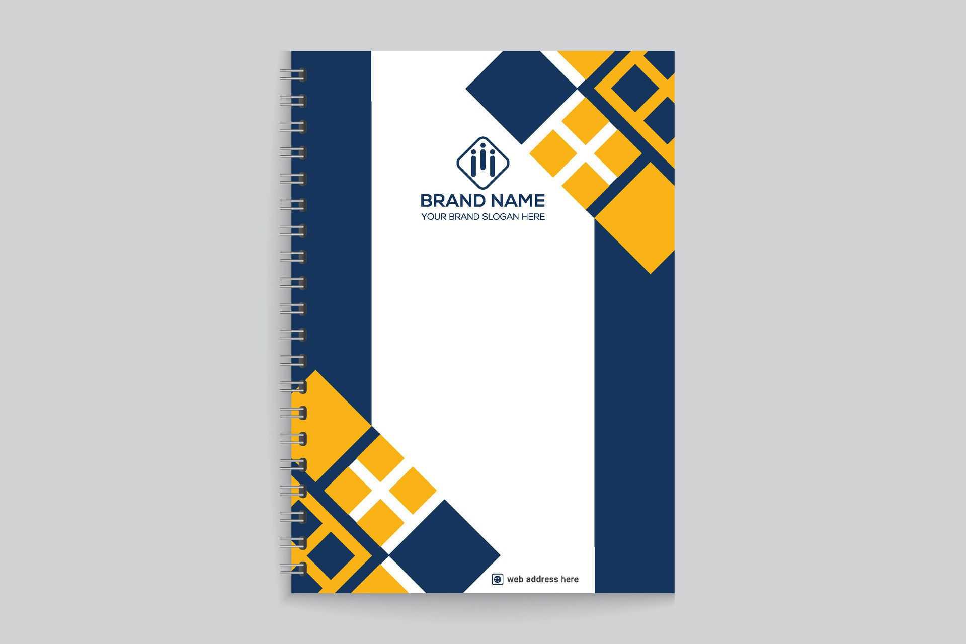 Simple notebook cover template 26325806 Vector Art at Vecteezy