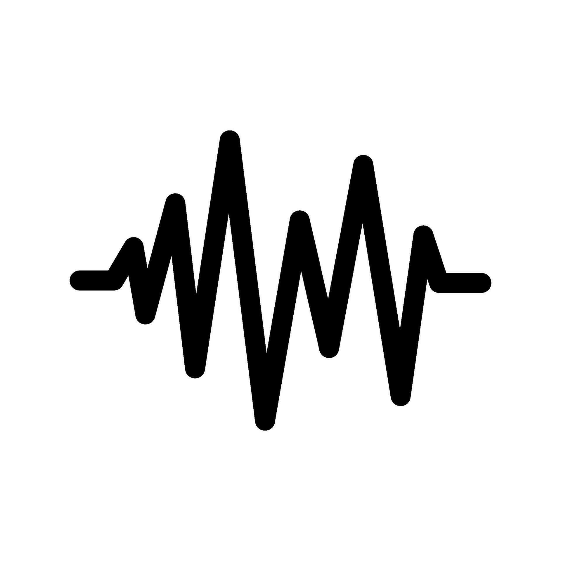 Soundwave Icon Vector Symbol Design Illustration 26326186 Vector Art at ...