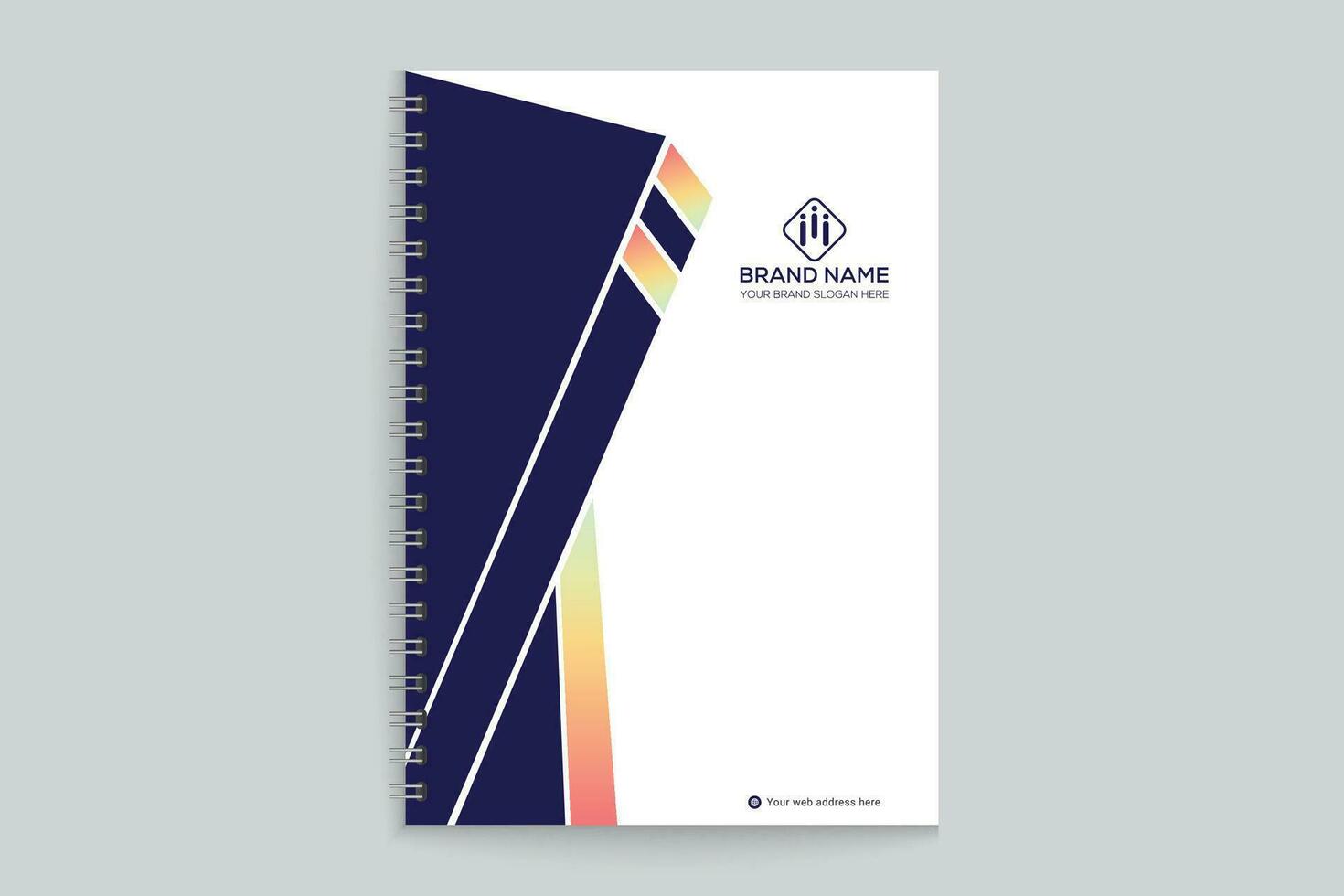Corporate notebook cover template 26326343 Vector Art at Vecteezy