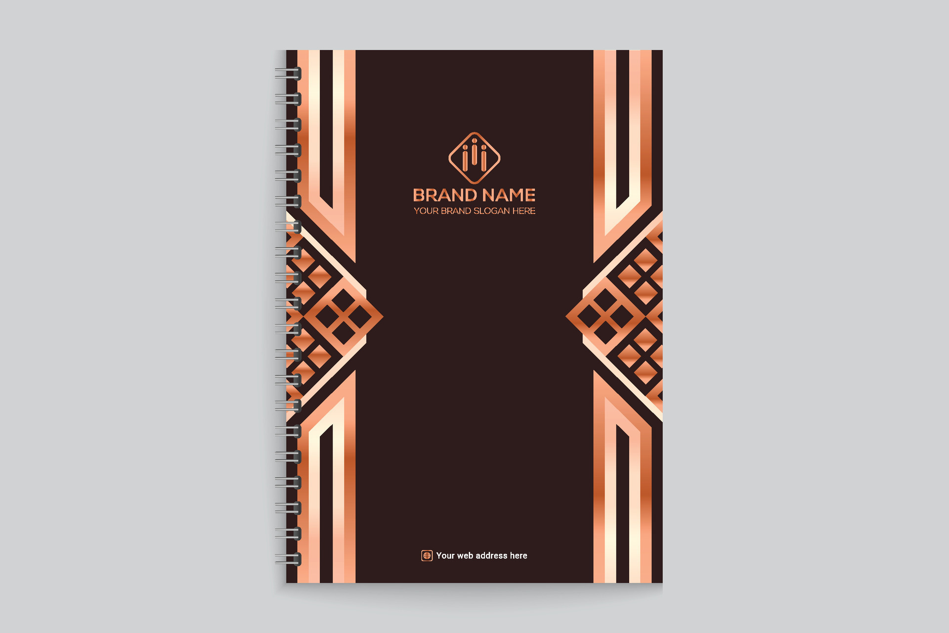 notebook cover design template 26326708 Vector Art at Vecteezy