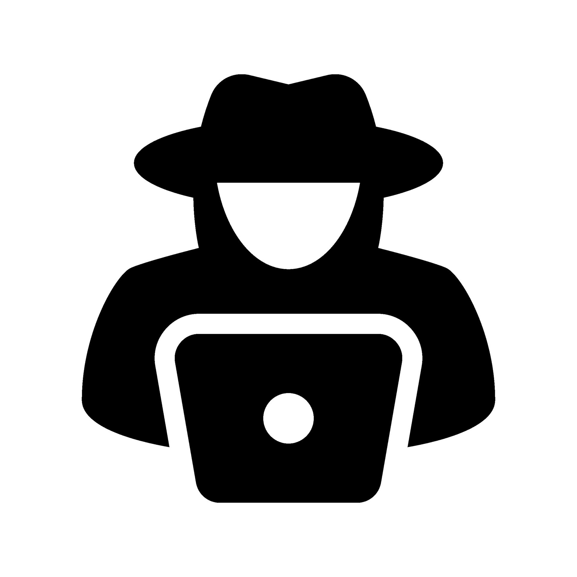 Hacker Icon Vector Symbol Design Illustration 26327710 Vector Art At