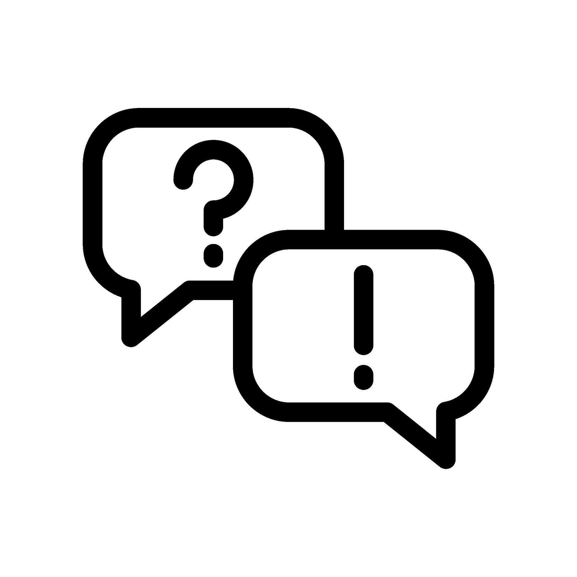 Answer Icon Vector Symbol Design Illustration 26328878 Vector Art at Vecteezy