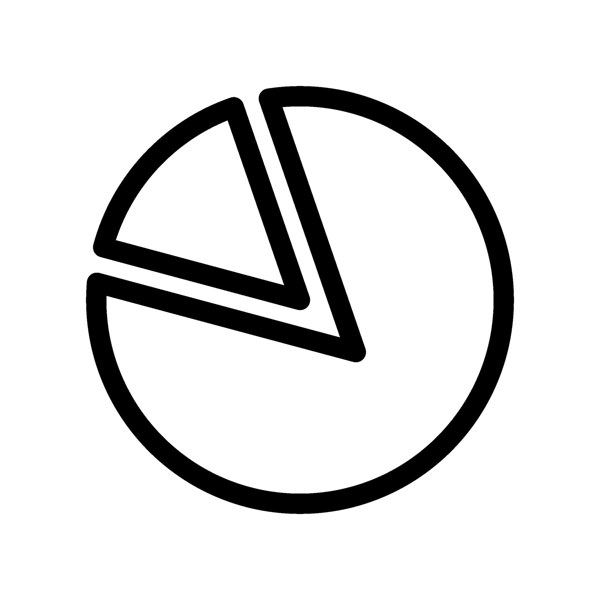 Pie Chart Icon Vector Symbol Design Illustration 26328917 Vector Art At Vecteezy