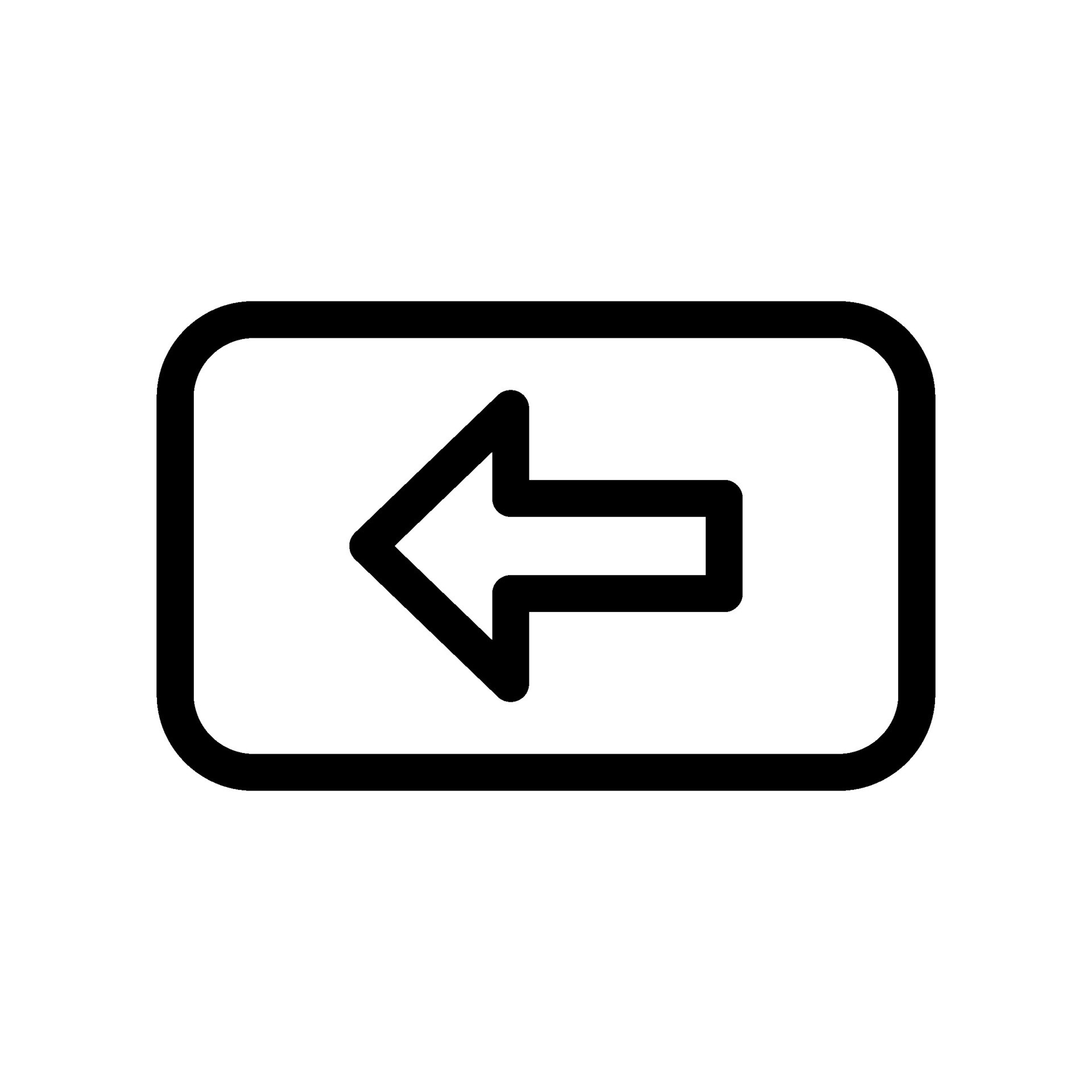 Backspace Icon Vector Symbol Design Illustration 26329070 Vector Art At