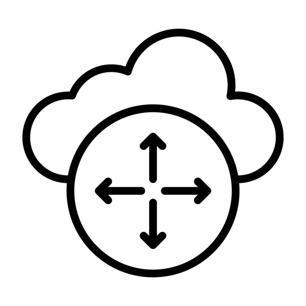 Cloud Scaling Vector Icon 26329822 Vector Art at Vecteezy Cloud Scaling Vector Icon 26329822 Vector Art at Vecteezy