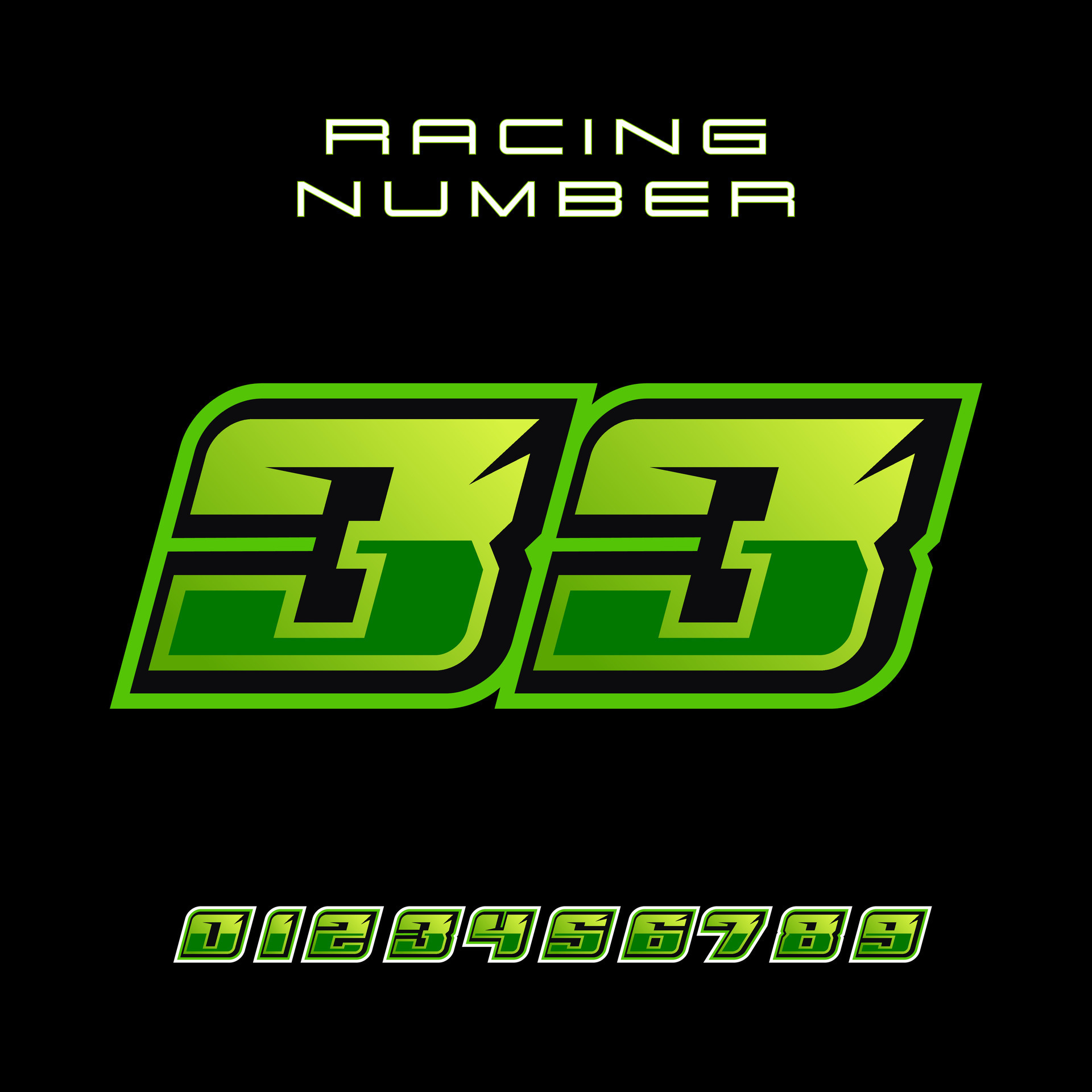 Racing Number 33 Vector Design Template 26331362 Vector Art at Vecteezy Racing Number 33 Vector Design Template 26331362 Vector Art at Vecteezy