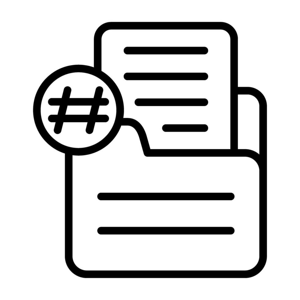 Document Numbering Vector Icon 26331740 Vector Art at Vecteezy