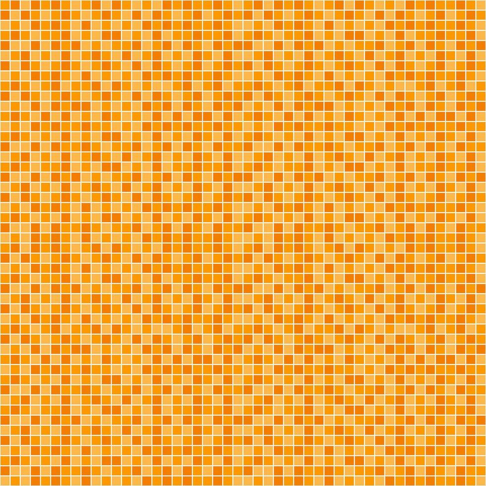 Orange Tile Background Mosaic Tile Background Tile Background Seamless Pattern Mosaic