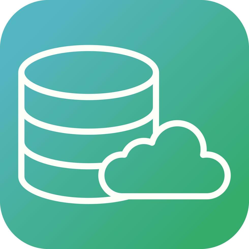 Cloud Database Vector Icon 26334816 Vector Art at Vecteezy