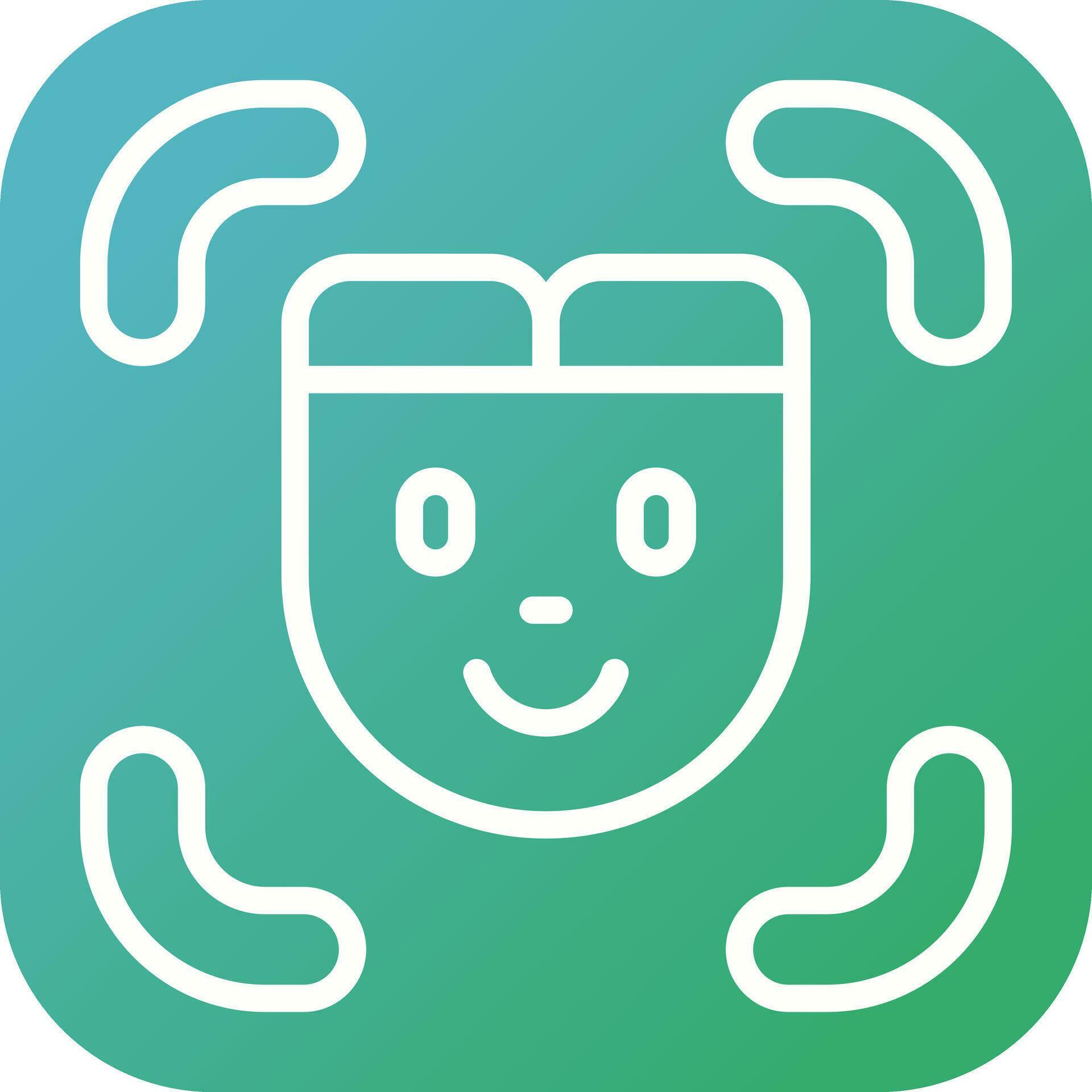 Facial Recognition Vector Icon 26335148 Vector Art At Vecteezy