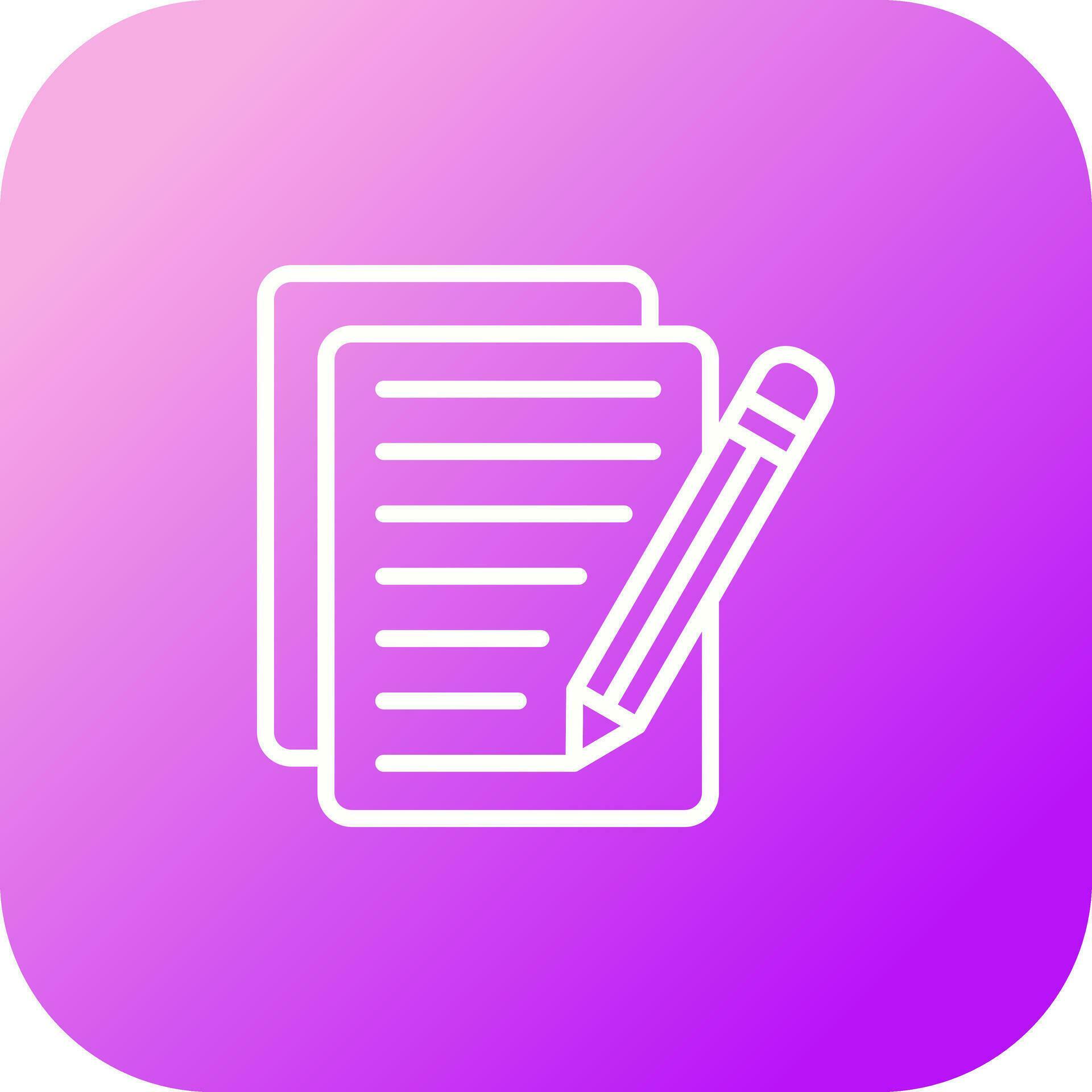 Document Edit Vector Icon 26337062 Vector Art at Vecteezy