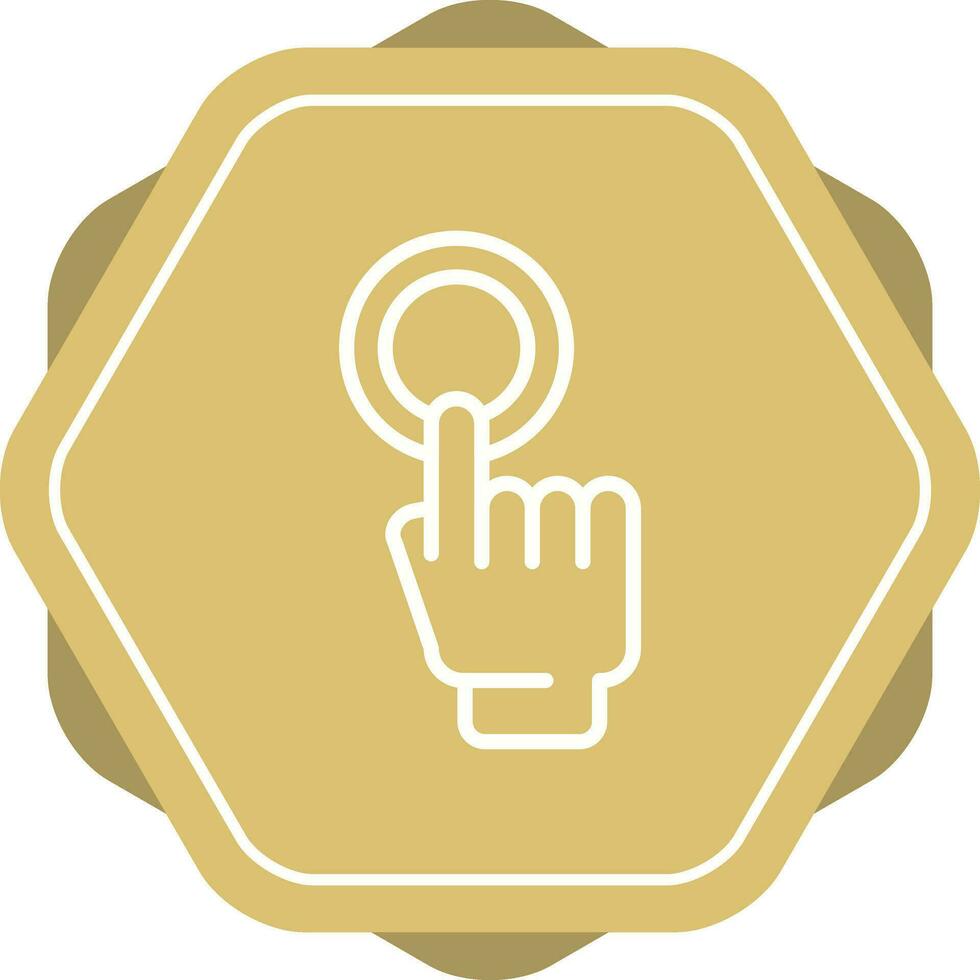 Push button Vector Icon 26339201 Vector Art at Vecteezy