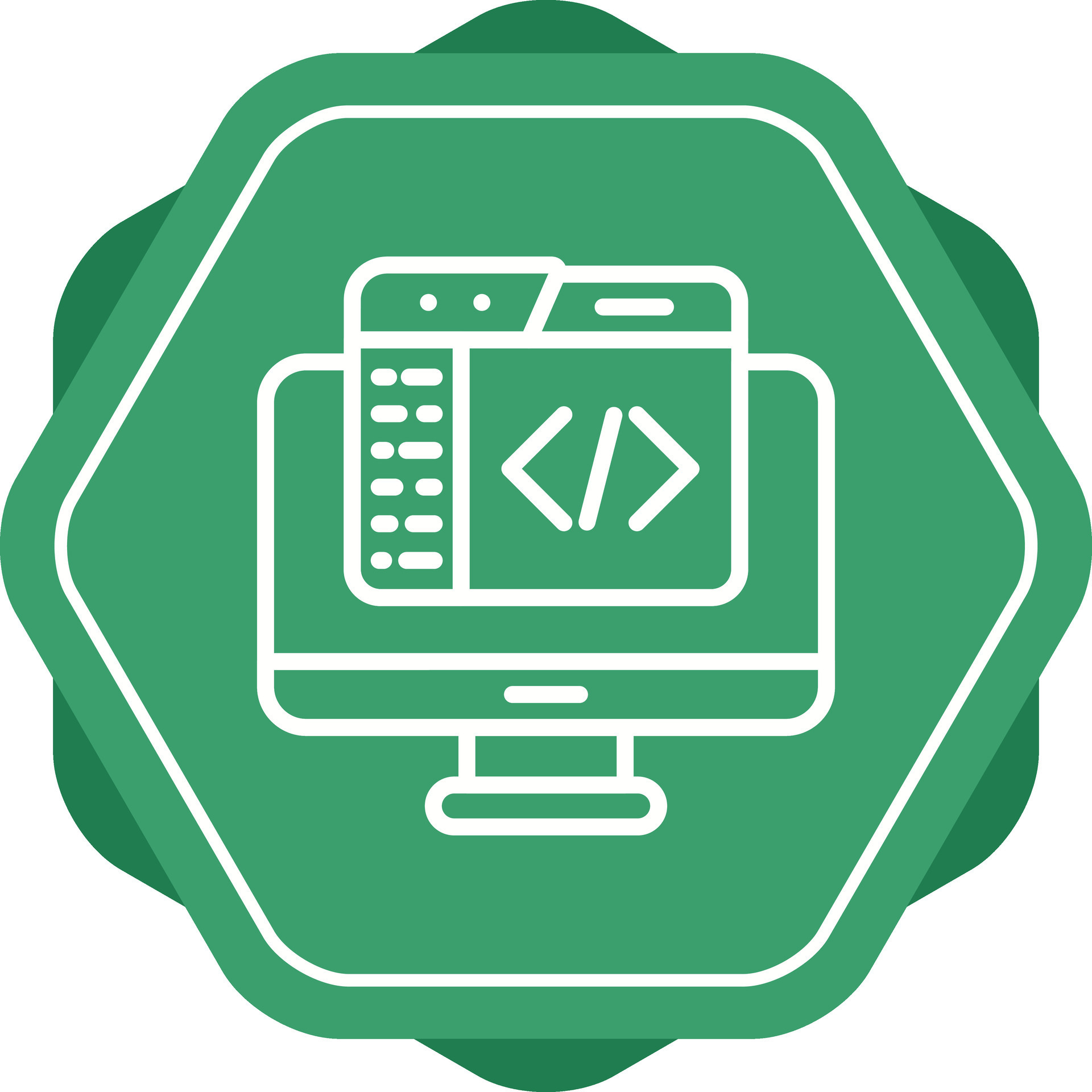 Code Editor Vector Icon 26339294 Vector Art at Vecteezy