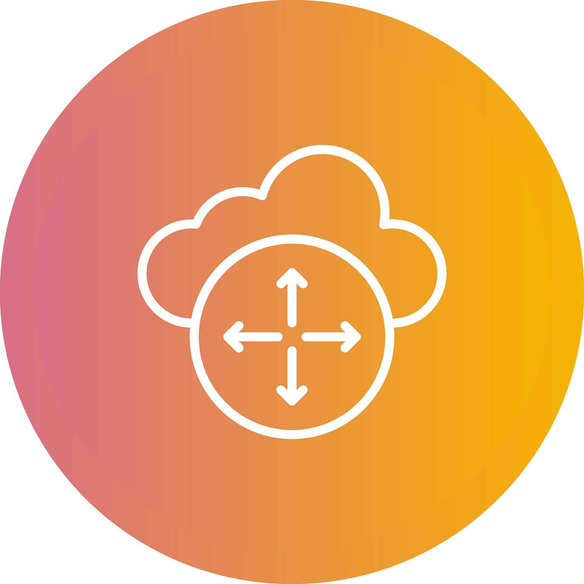 Cloud Scaling Vector Icon 26340417 Vector Art at Vecteezy Cloud Scaling Vector Icon 26340417 Vector Art at Vecteezy