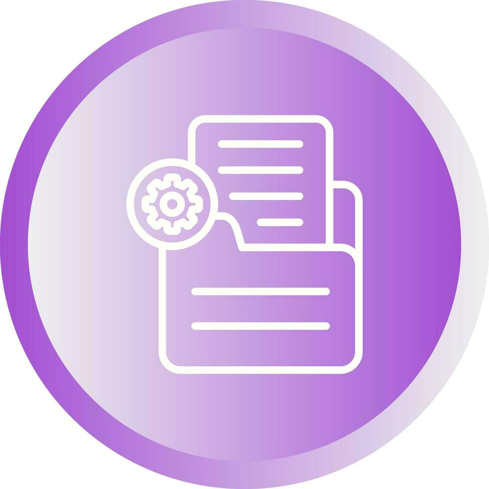 Document Settings Vector Icon 26341420 Vector Art at Vecteezy