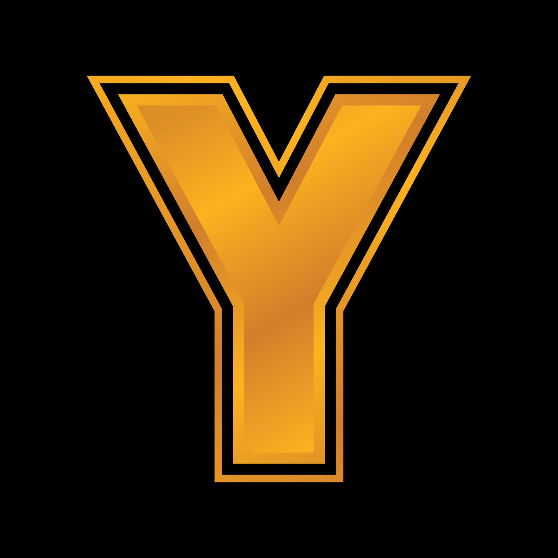 Vector alphabet letters A,B,C,D,E,F,G,H,I,J,K,L,M,N,O,P,Q,R,S,T,U,V,W,X ,Y,Z in elegant gold ...