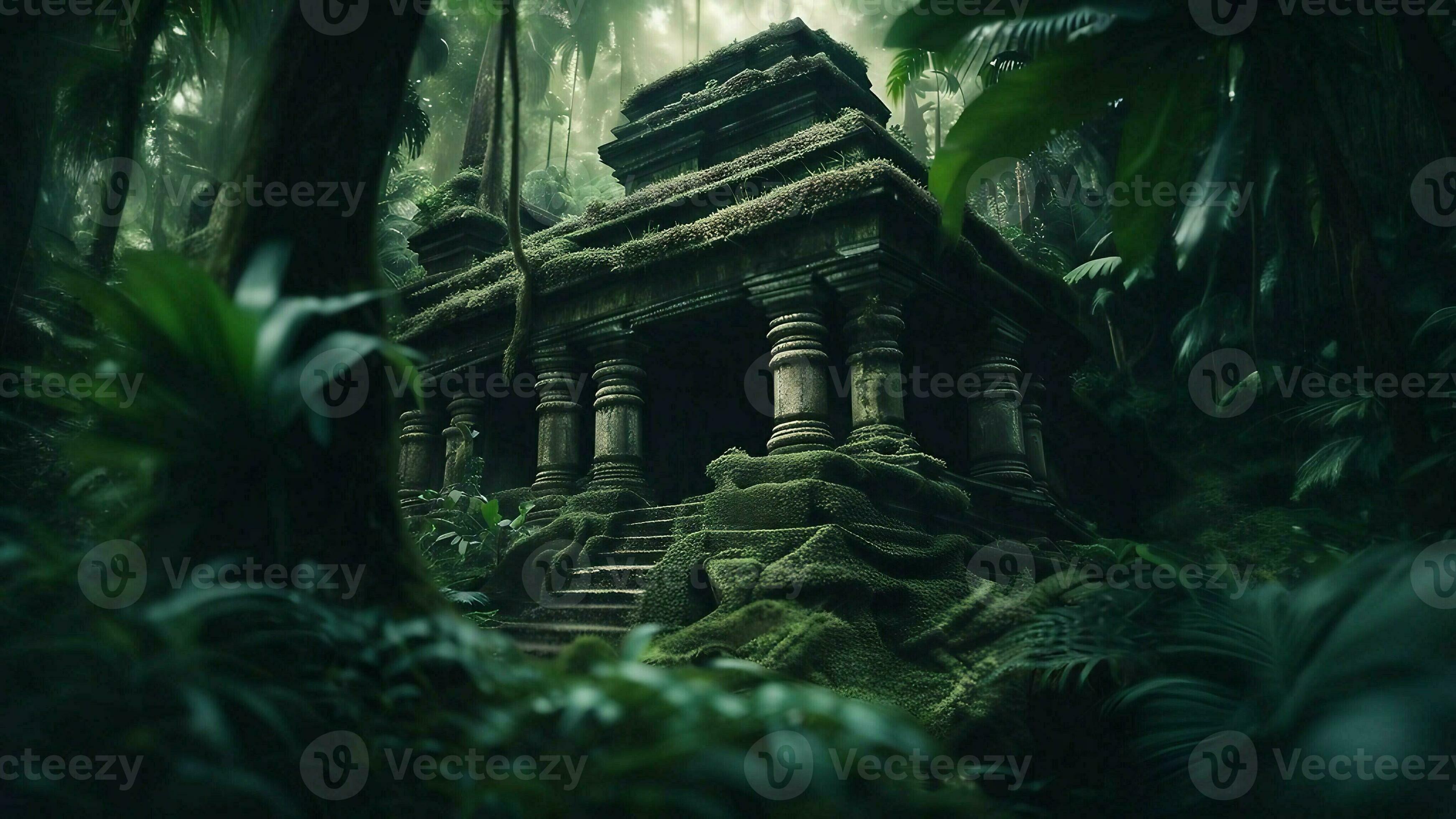 Mysterious Forest Ruins